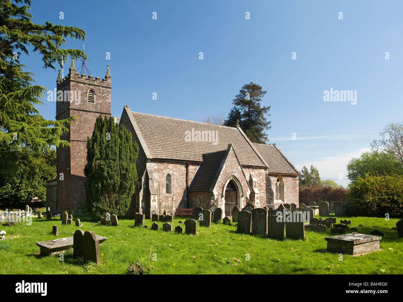UK Gloucestershire Alvington St Anthonys Church Stock Photo - Alamy