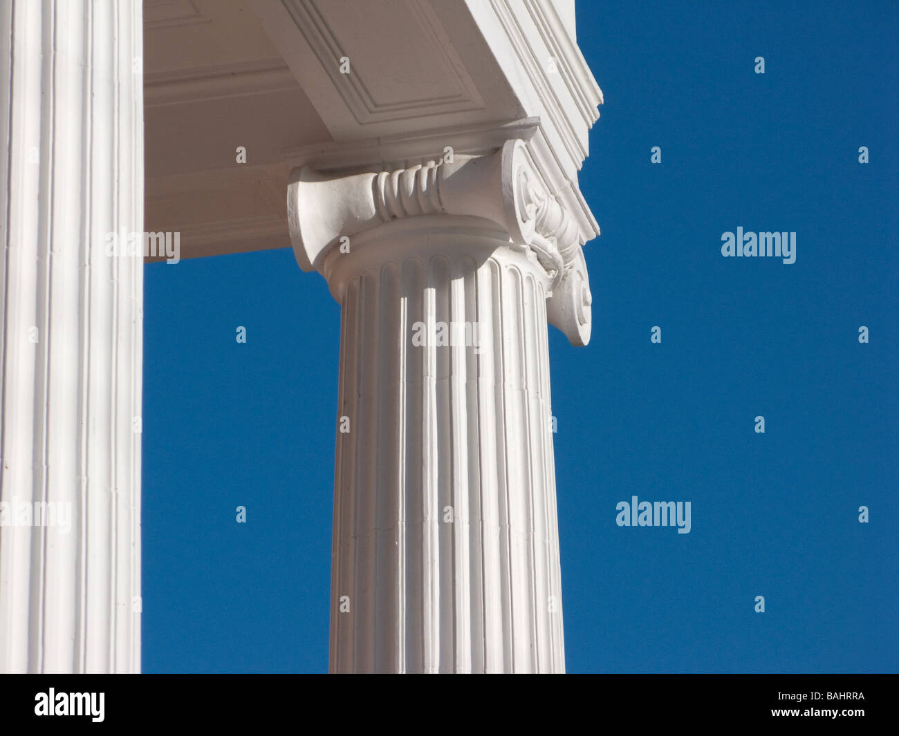 Corinthian styled columns Stock Photo - Alamy