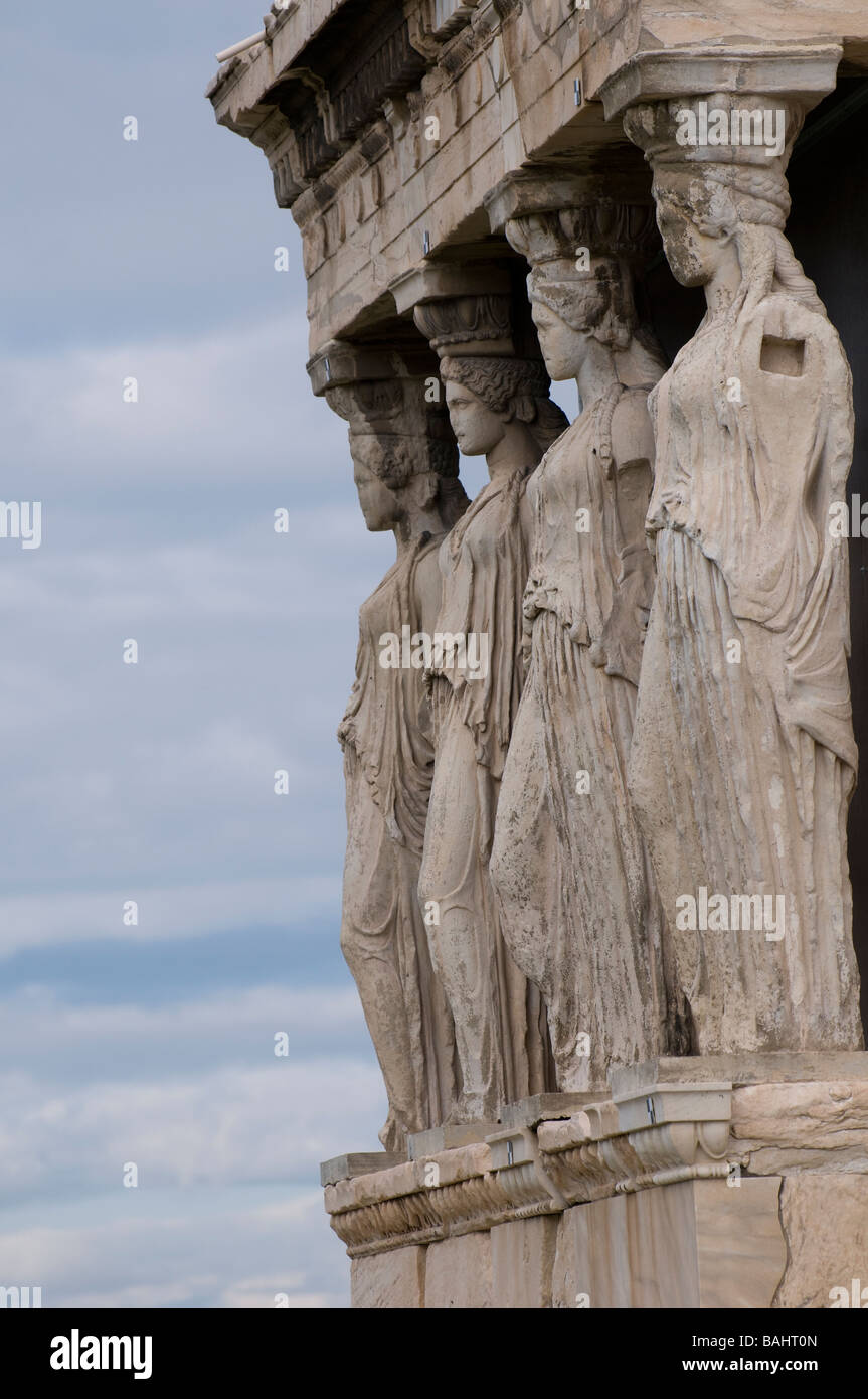 Six caryatids hi-res stock photography and images - Alamy