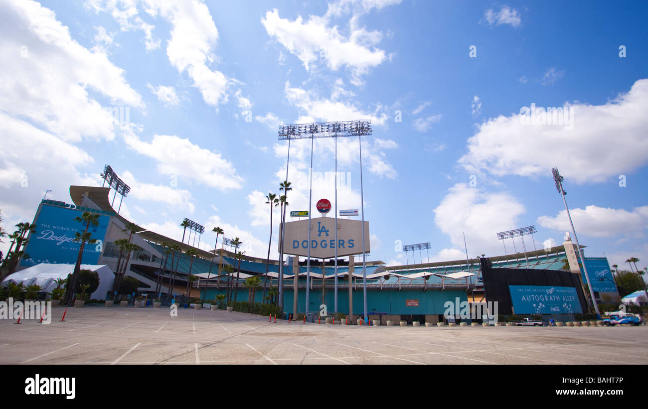 Dodgers' baseball stadium in Los Angeles, California, USA Stock Photo ...