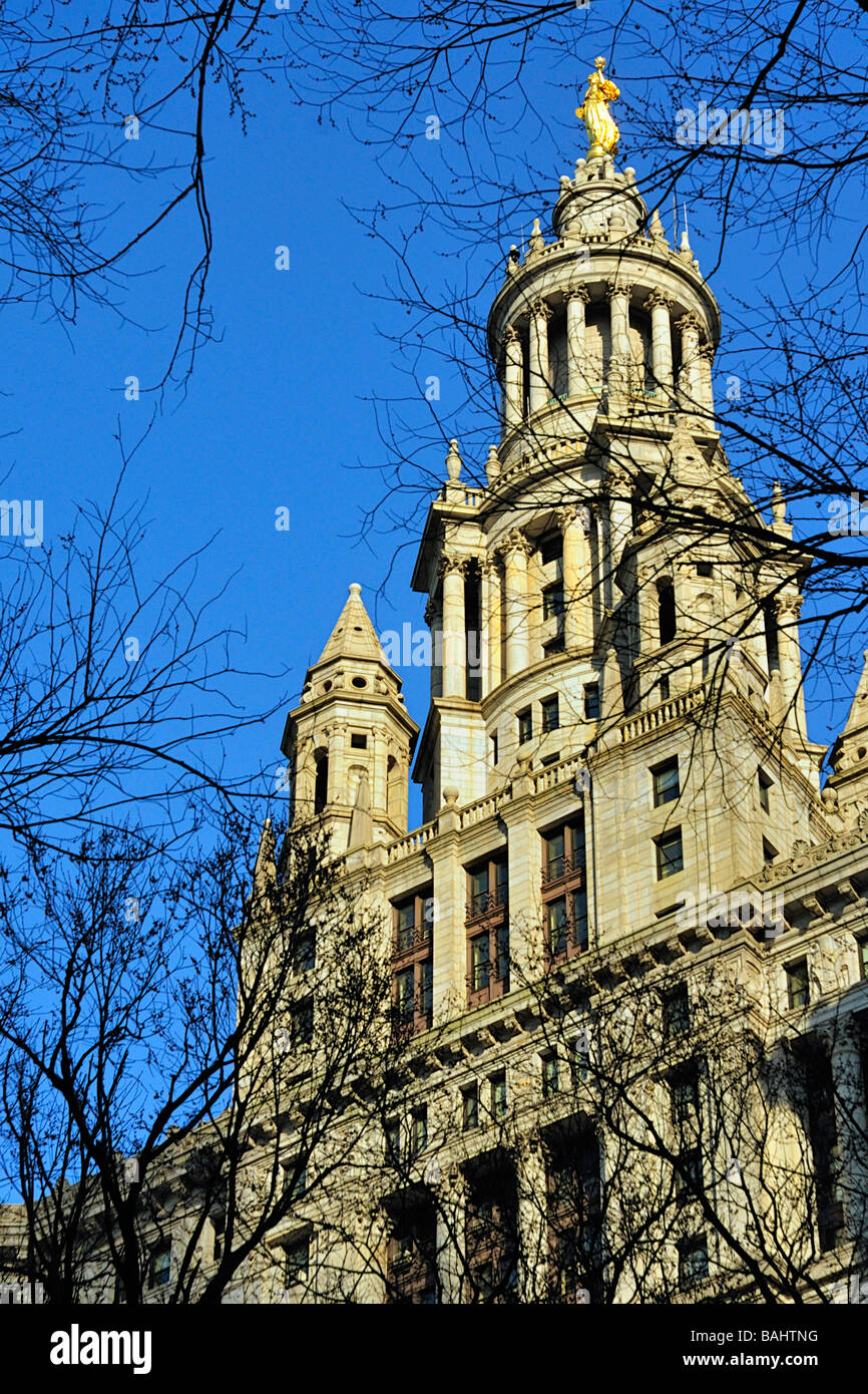 Municipal building new york hi-res stock photography and images - Alamy