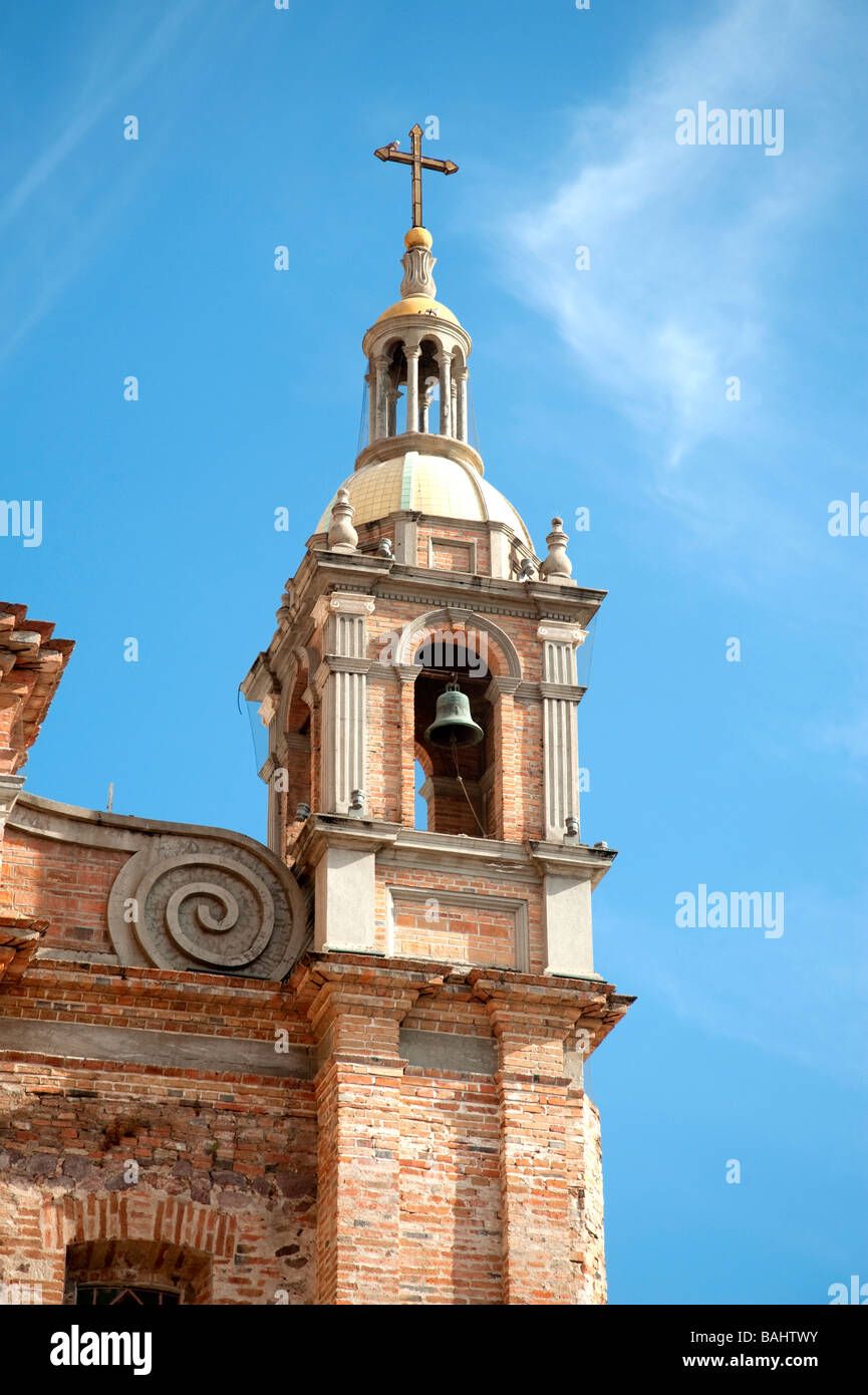 Puerto Vallarta, Mexico; Church bell tower Stock Photo - Alamy