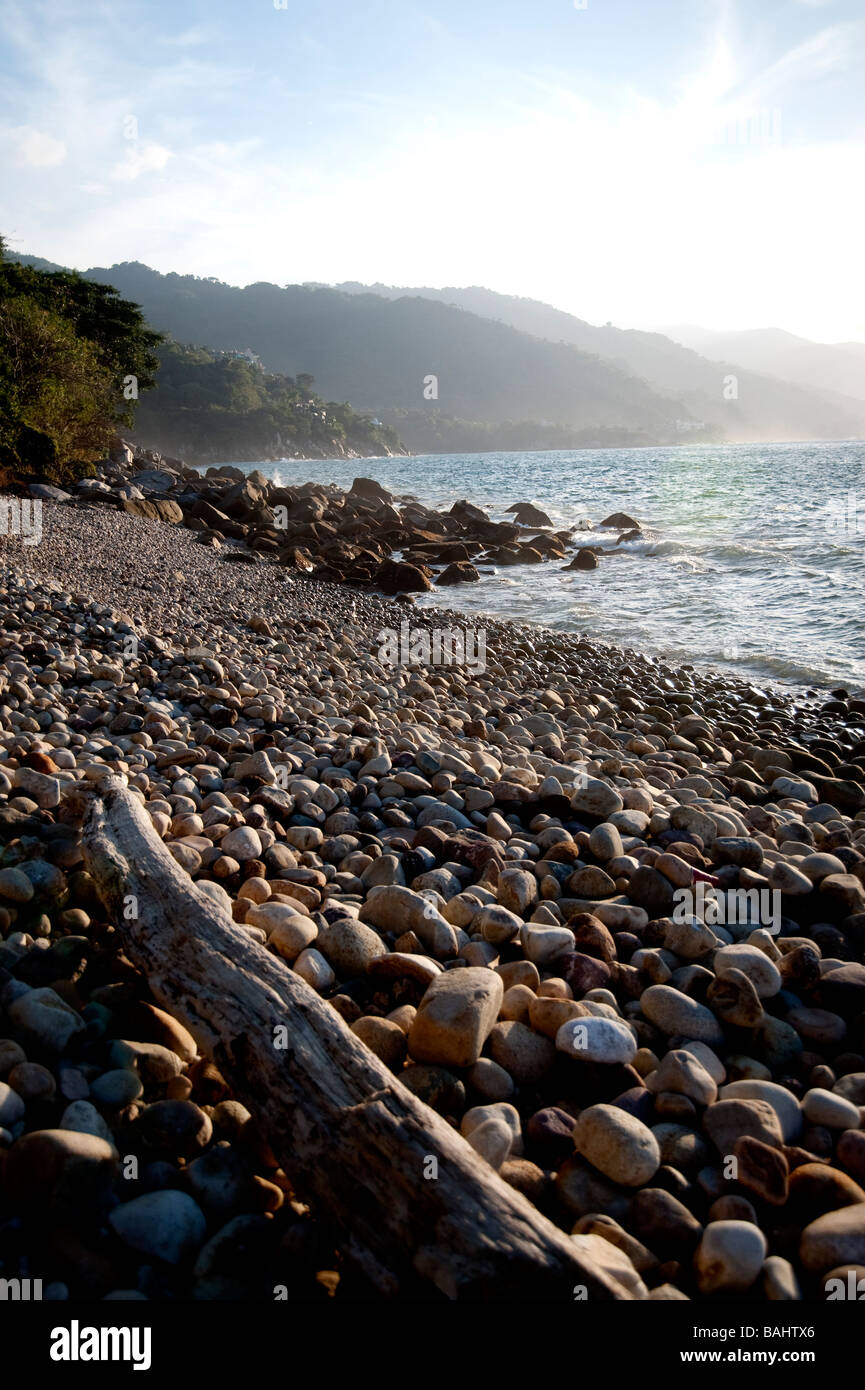 Puerto Vallarta, Mexico; Rocky beach Stock Photo - Alamy