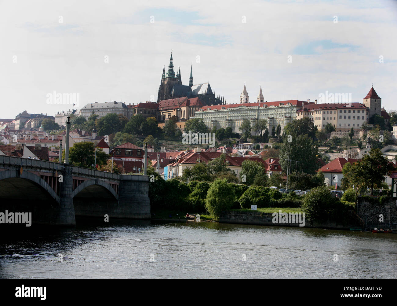 View of prague city Stock Photo - Alamy