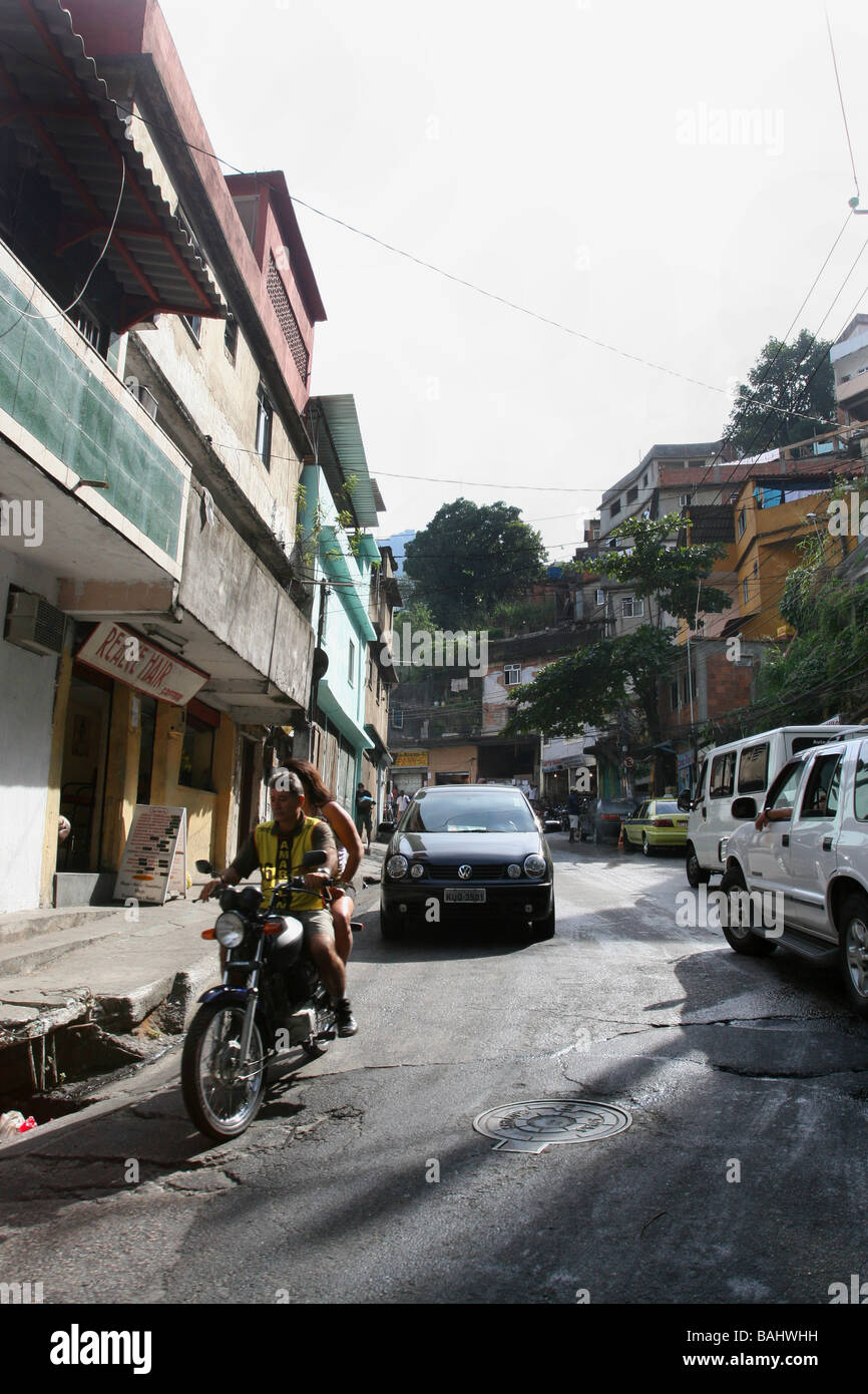 A favela a shanty town in Brazil Stock Photo - Alamy