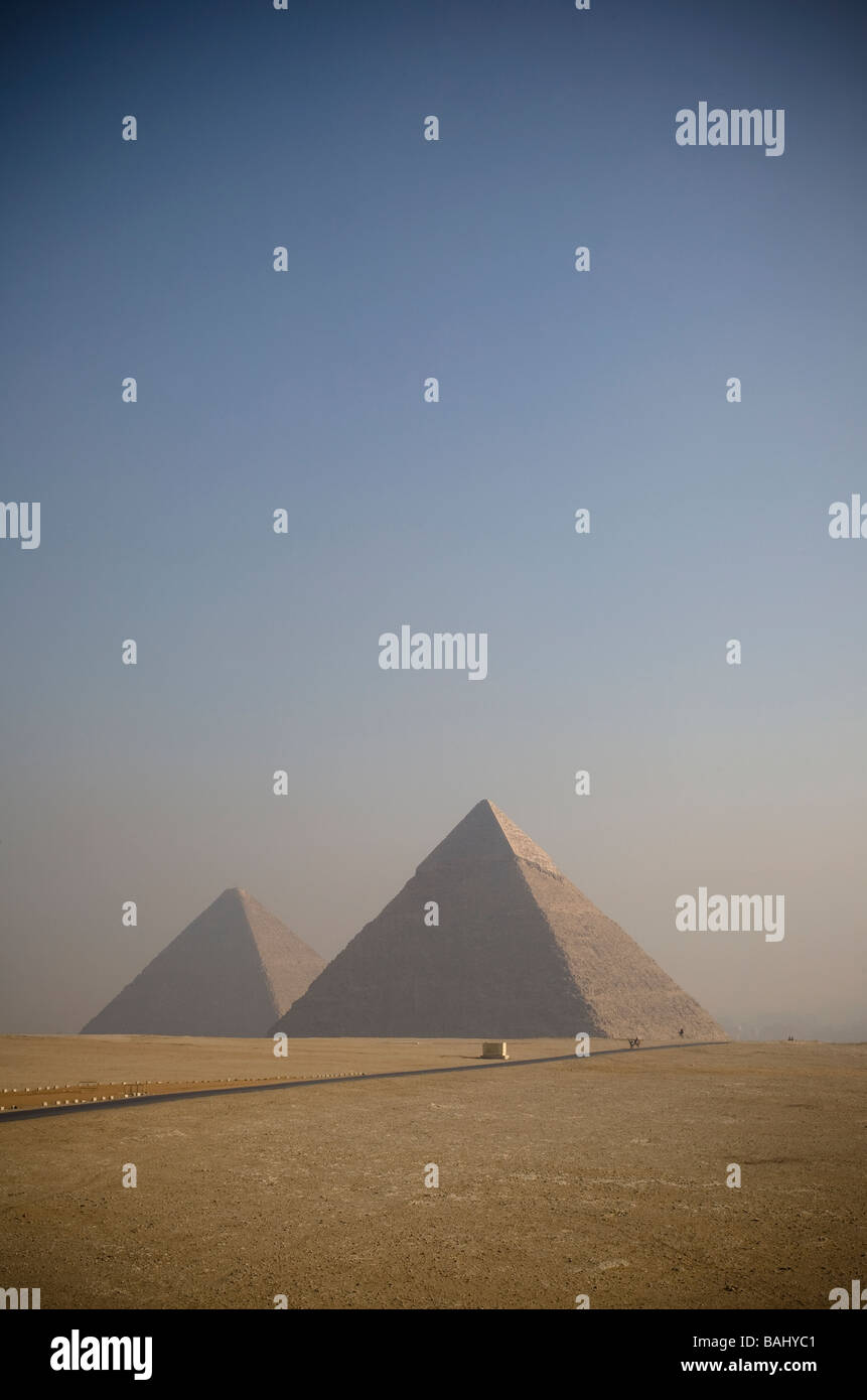 Pyramids Giza Cairo Egypt Stock Photo - Alamy