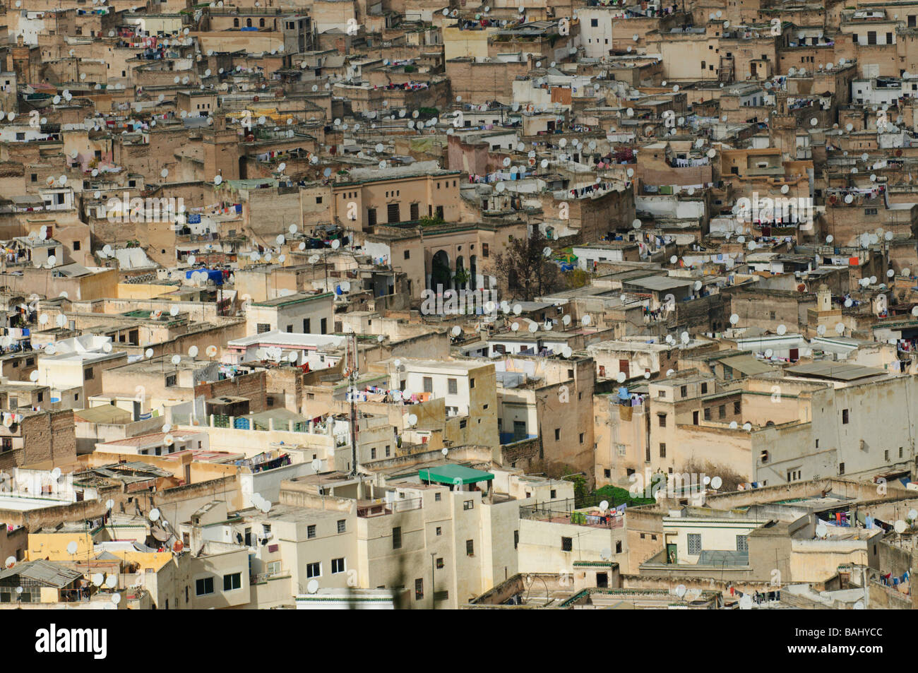 Medina fez aerial hi-res stock photography and images - Alamy