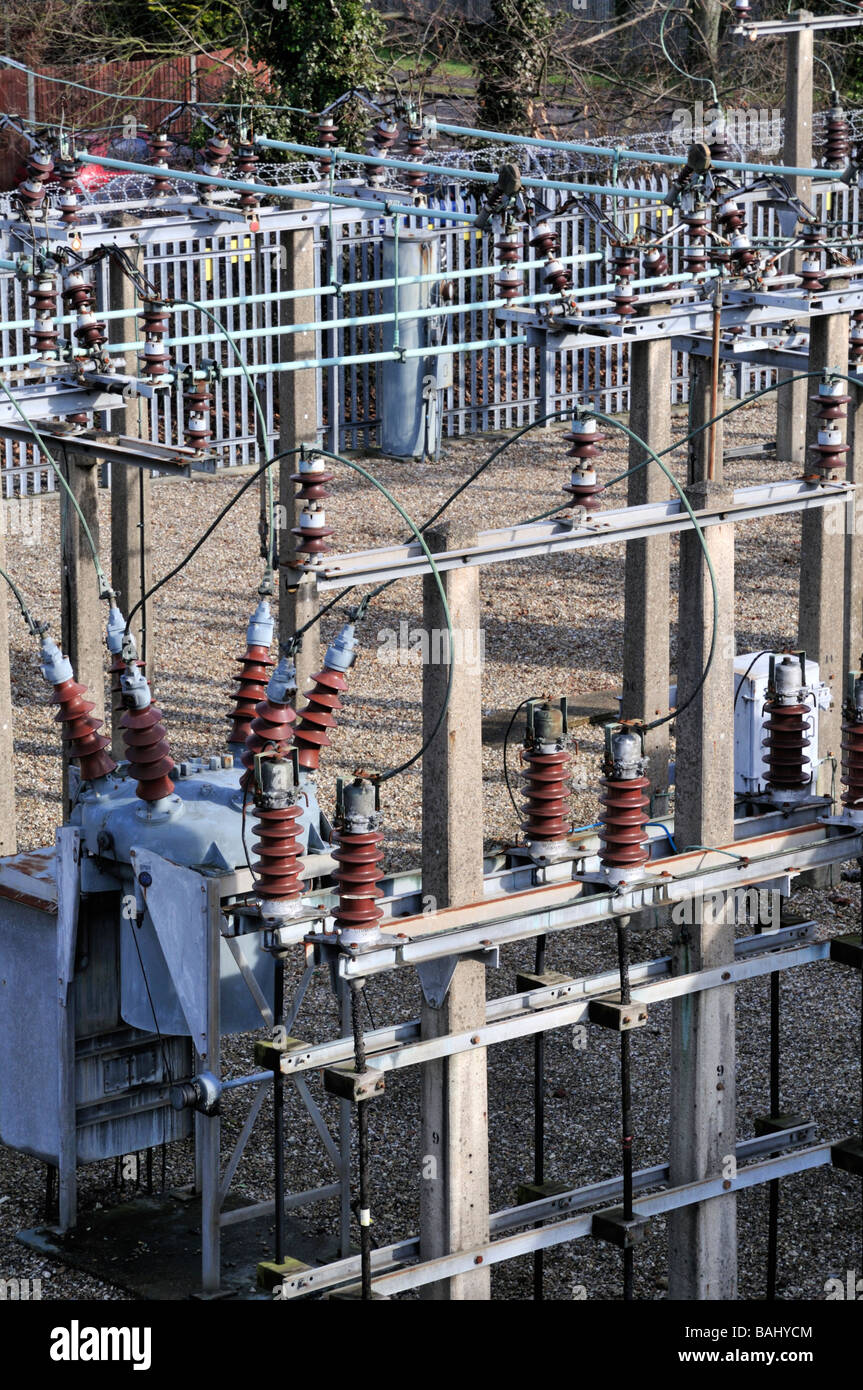 Transformer substations sub stations power distribution hi-res stock photography and images - Alamy