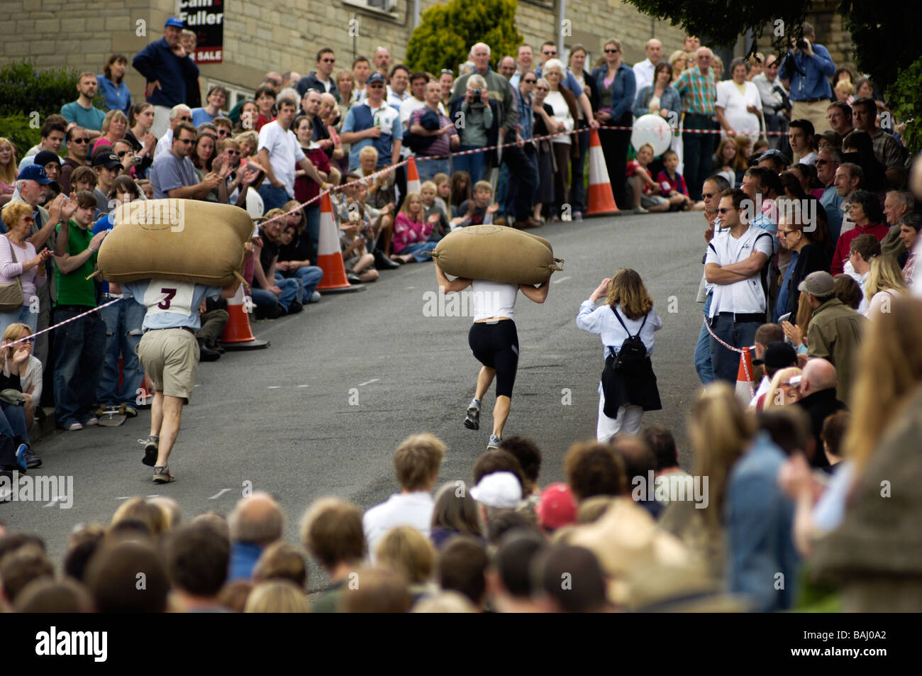 Tetbury Woolsack Races Gloucestershire England May 2005 Stock Photo - Alamy