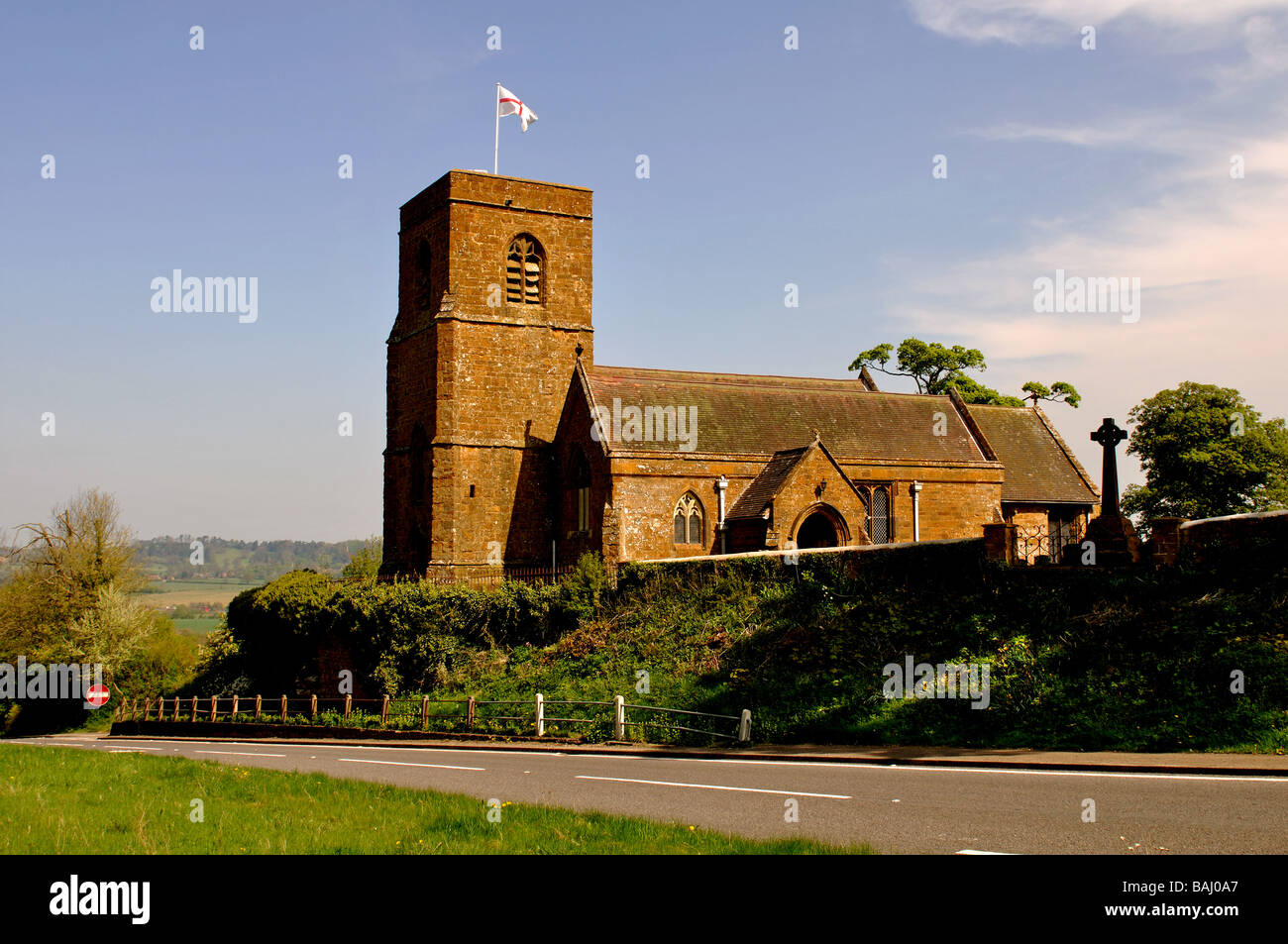 St.Michael`s Church, Warmington, Warwickshire, England, UK Stock Photo ...