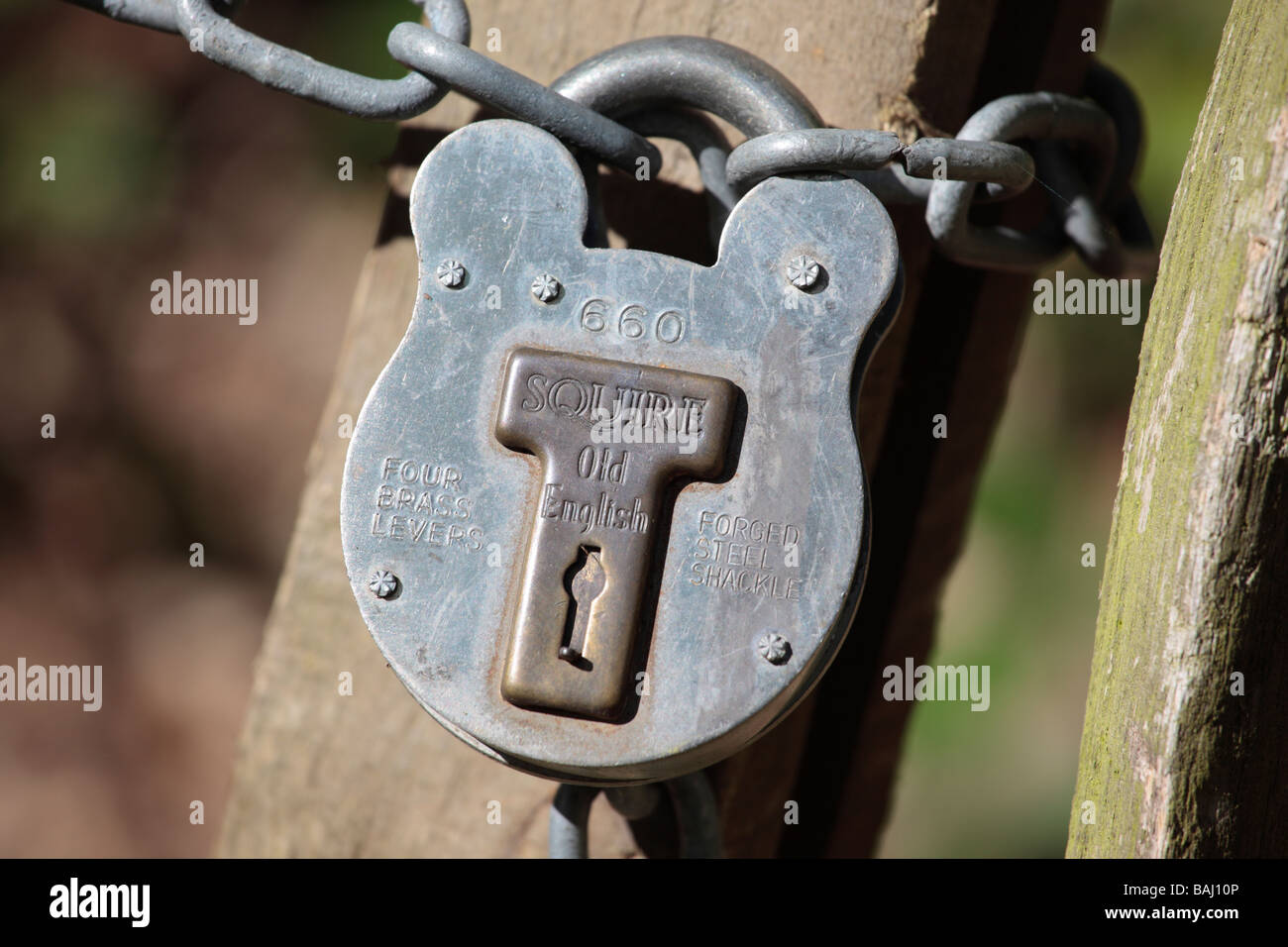 Large metal padlock Stock Photo - Alamy