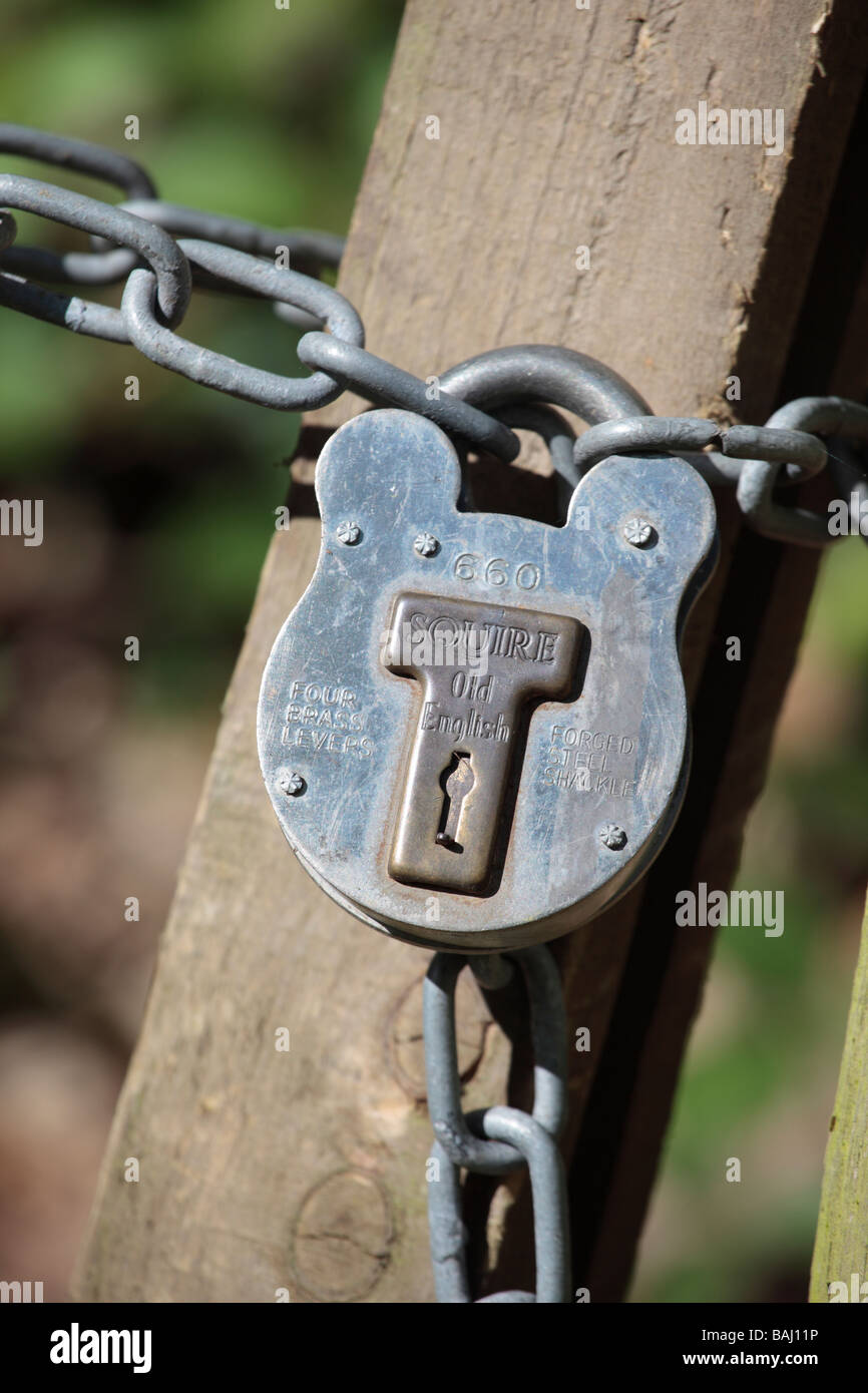 Large metal padlock Stock Photo - Alamy