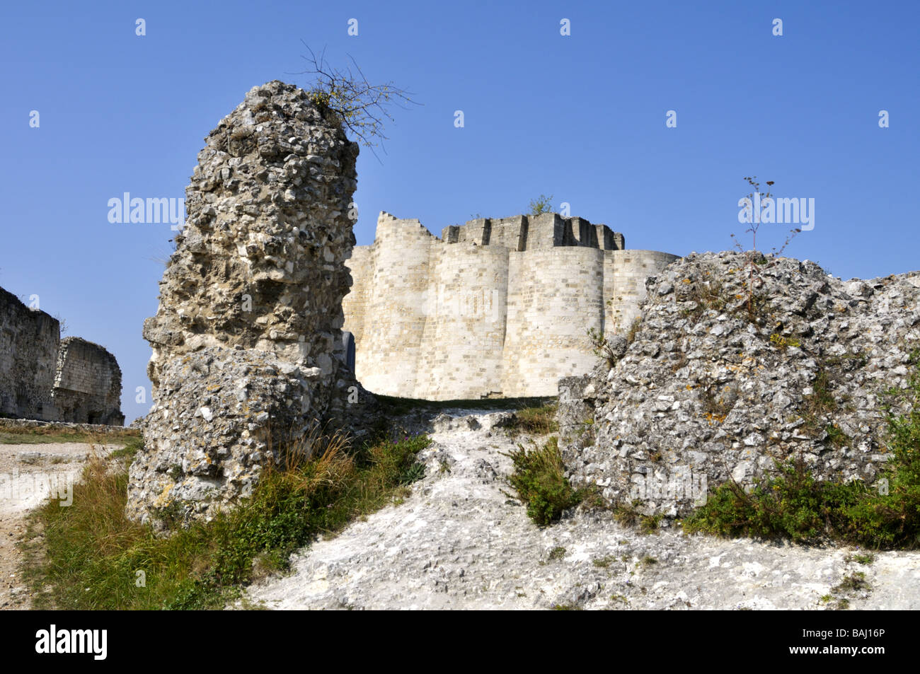 Chateau gaillard hi-res stock photography and images - Alamy