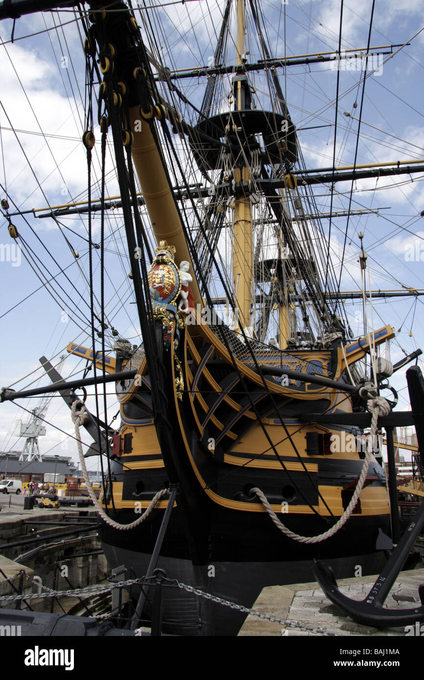 Hms victory anchor hi-res stock photography and images - Alamy