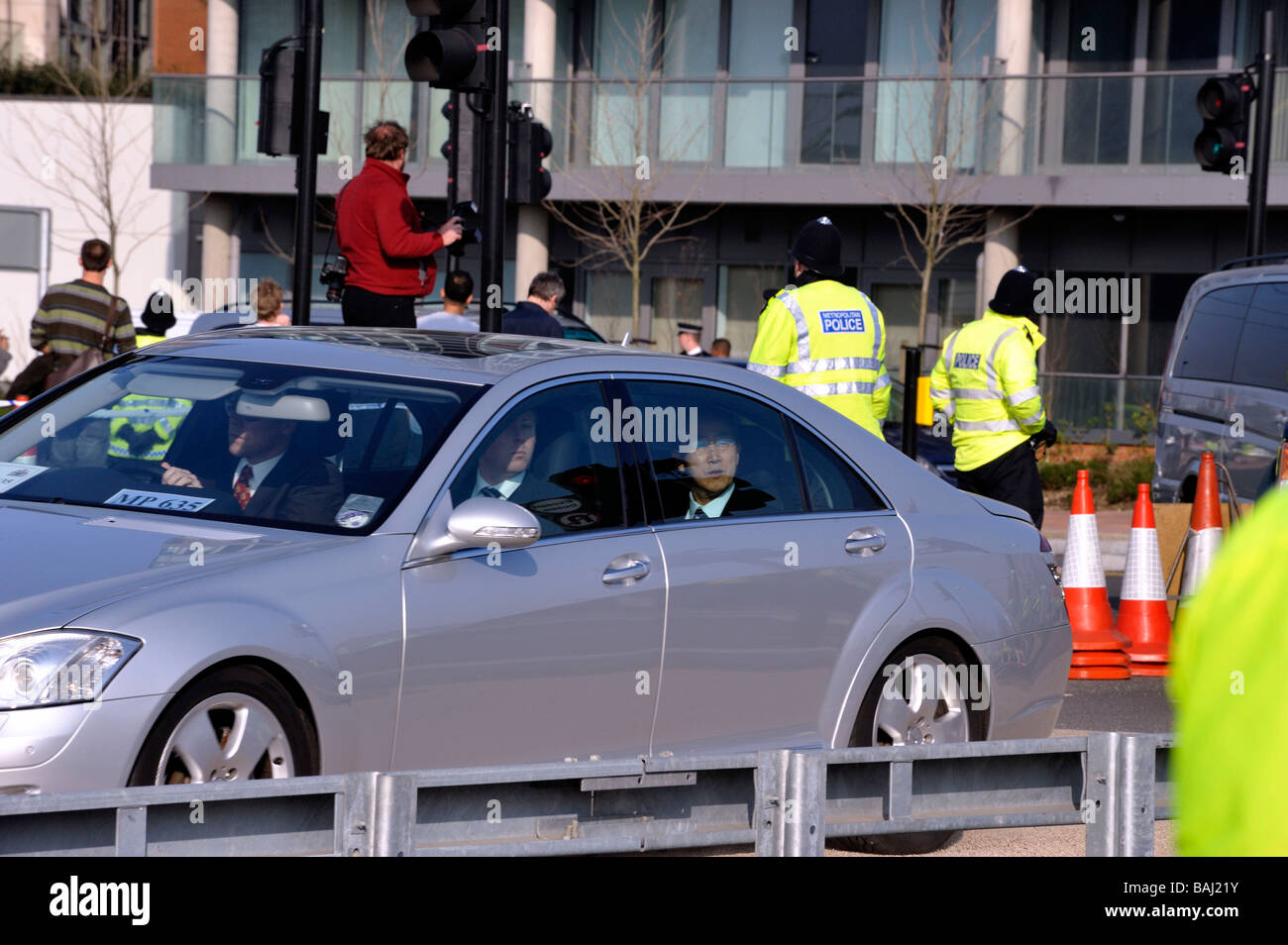 London G20 summit - 2nd of April. 2009 Stock Photo - Alamy
