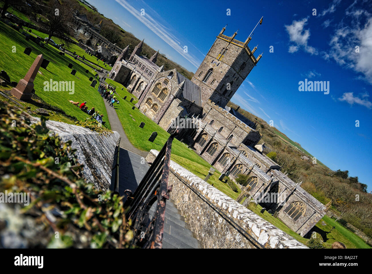 St. Davids Cathedral Stock Photo - Alamy