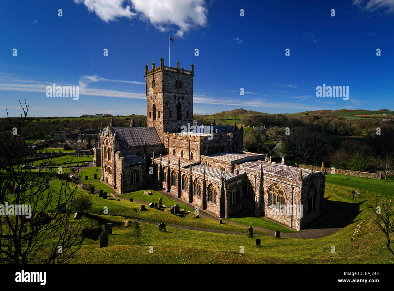 St. Davids Cathedral Stock Photo - Alamy