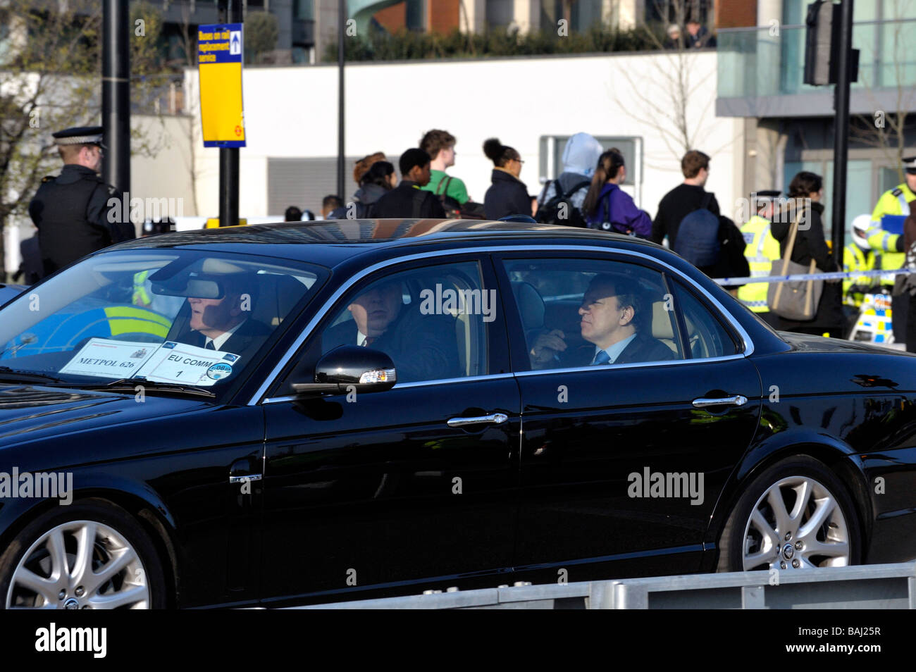 London G20 summit - 2nd of April. 2009 Stock Photo - Alamy
