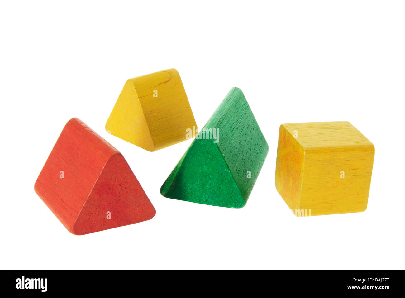 Toy triangular Cut Out Stock Images & Pictures - Alamy