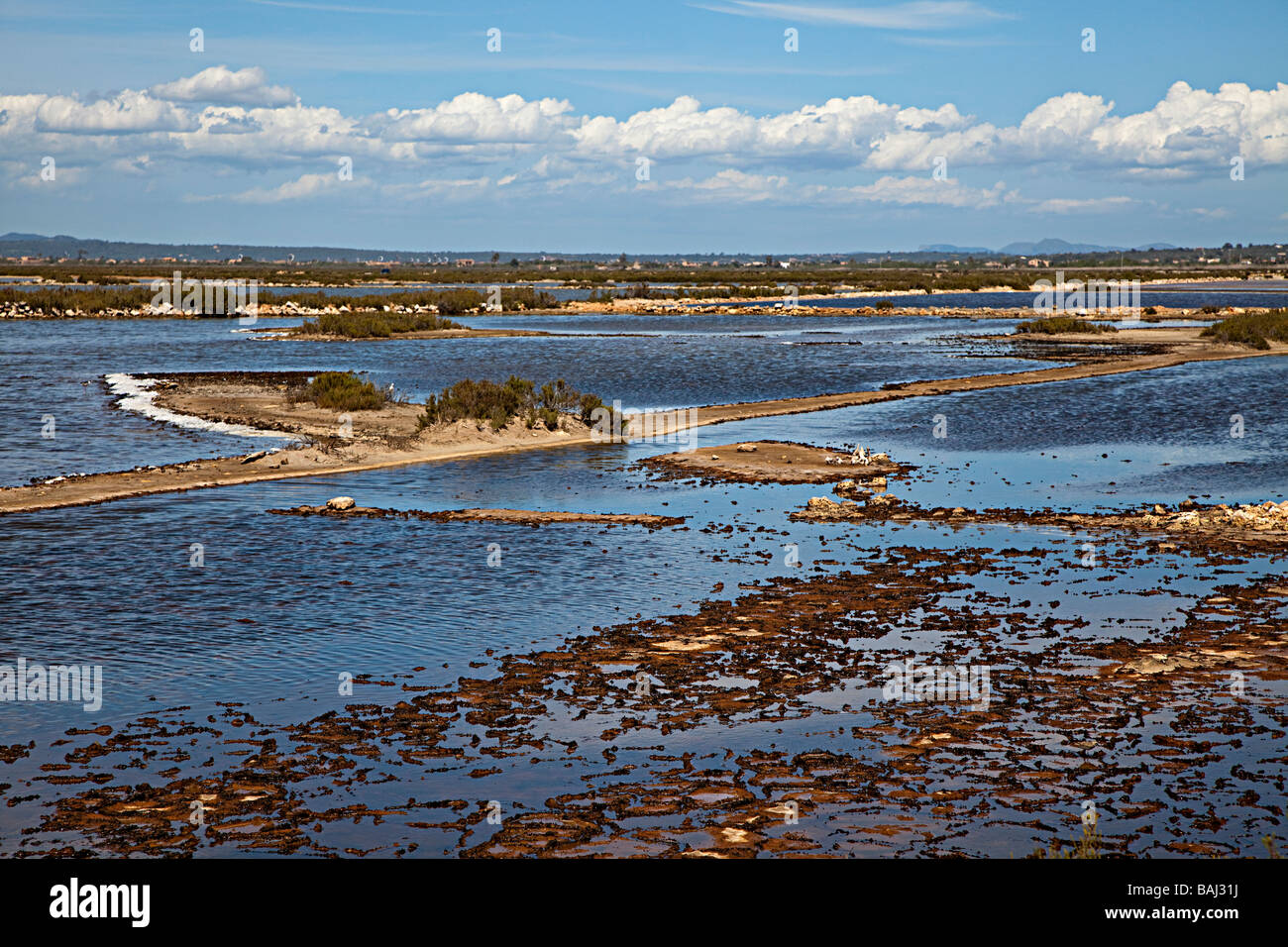 Salt water mallorca spain old saline hi-res stock photography and ...