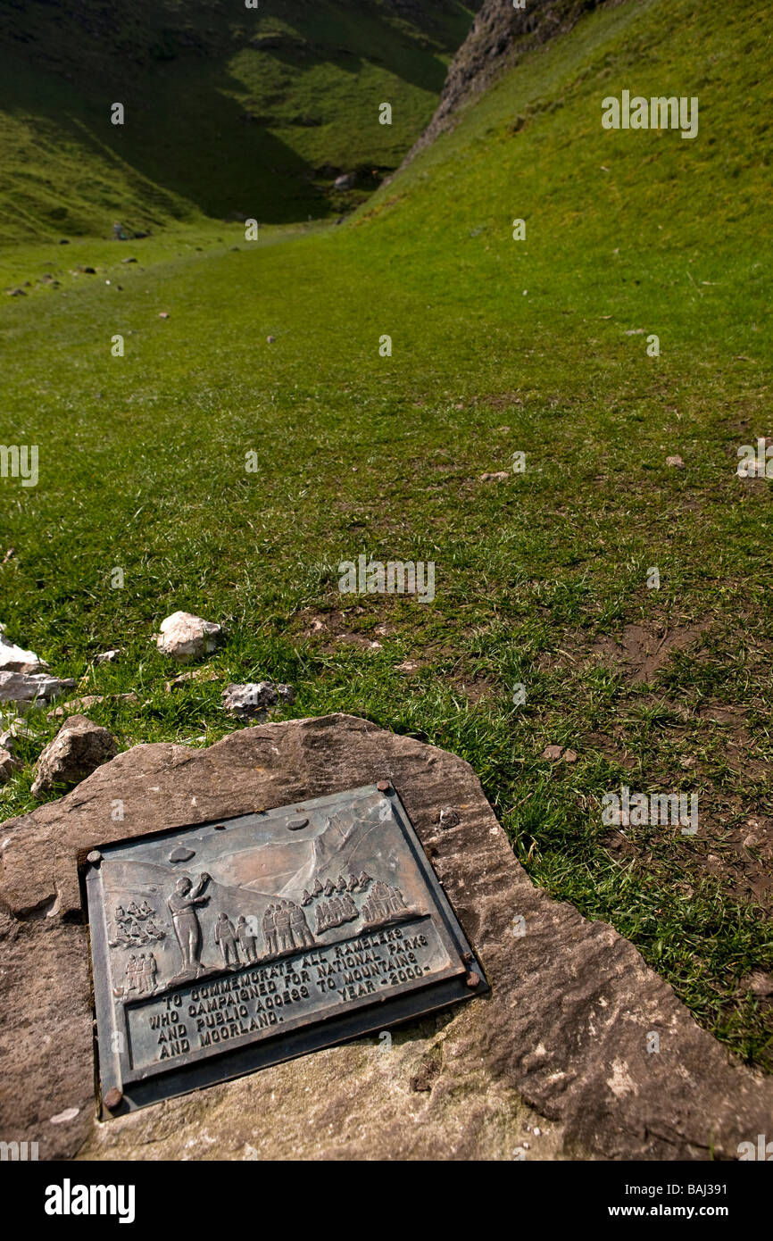 Winnats Pass near Castleton. Long Cliff. High Peak. Peak District ...