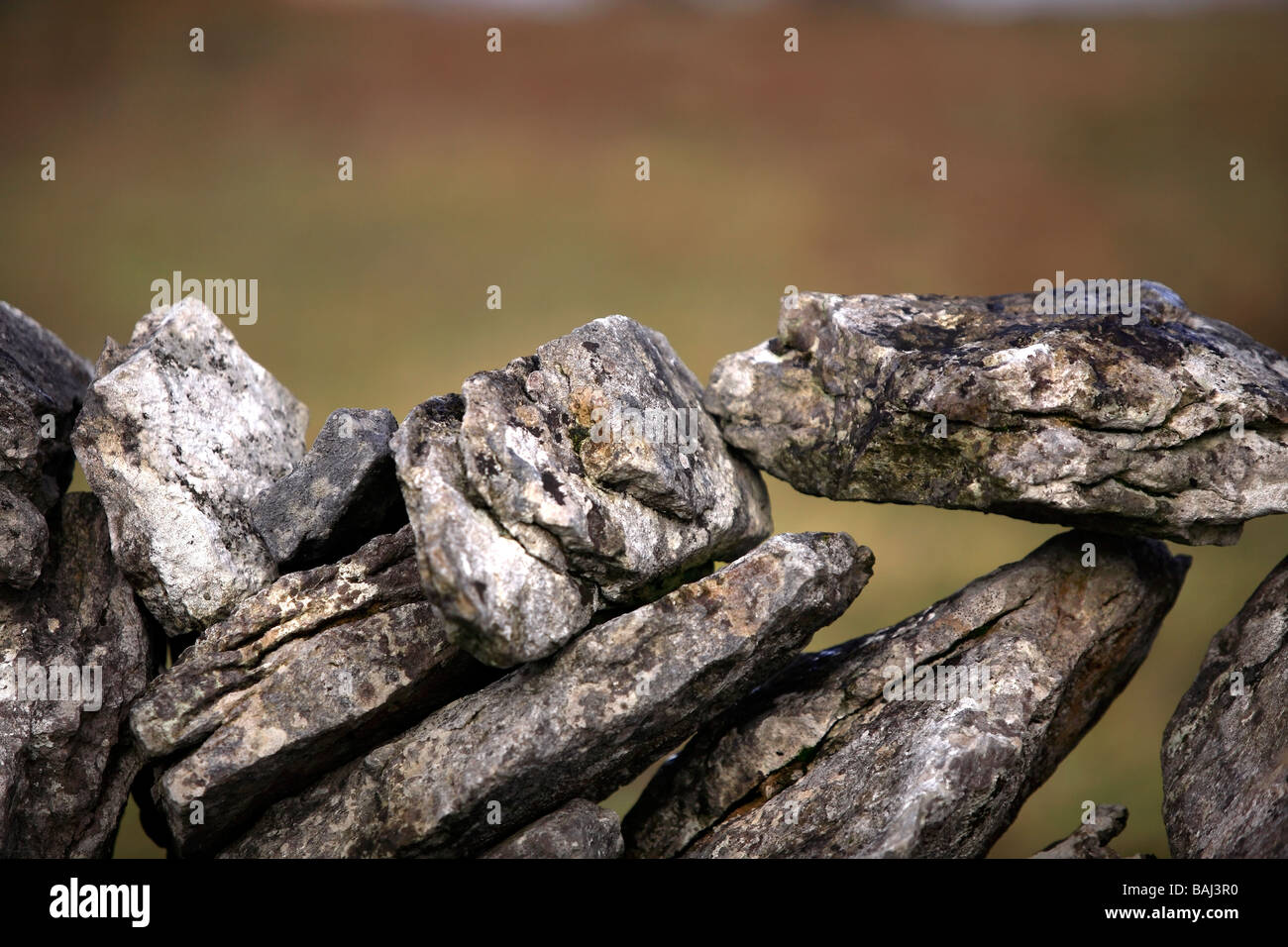 Stone Wall Ireland Stock Photo - Alamy