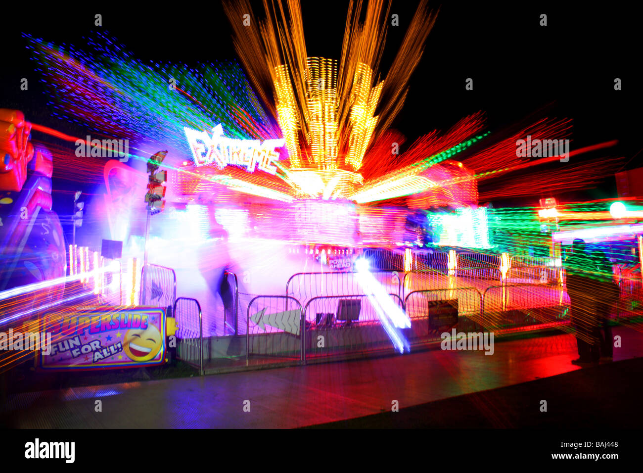Bob Wilsons Funfair Ealing London UK April 09 Stock Photo - Alamy