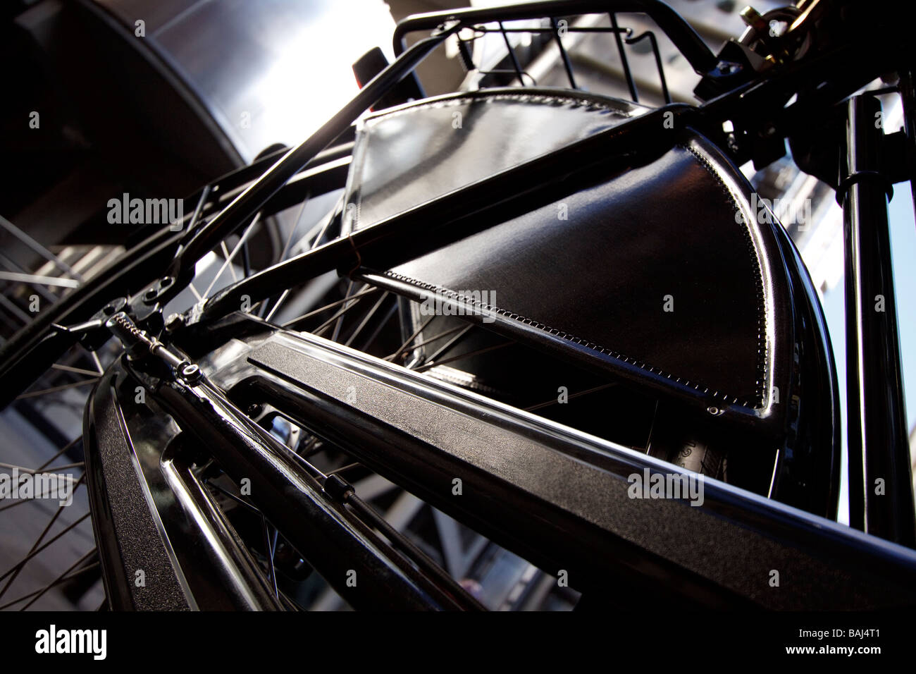 Classic Bicycle Detail Stock Photo - Alamy