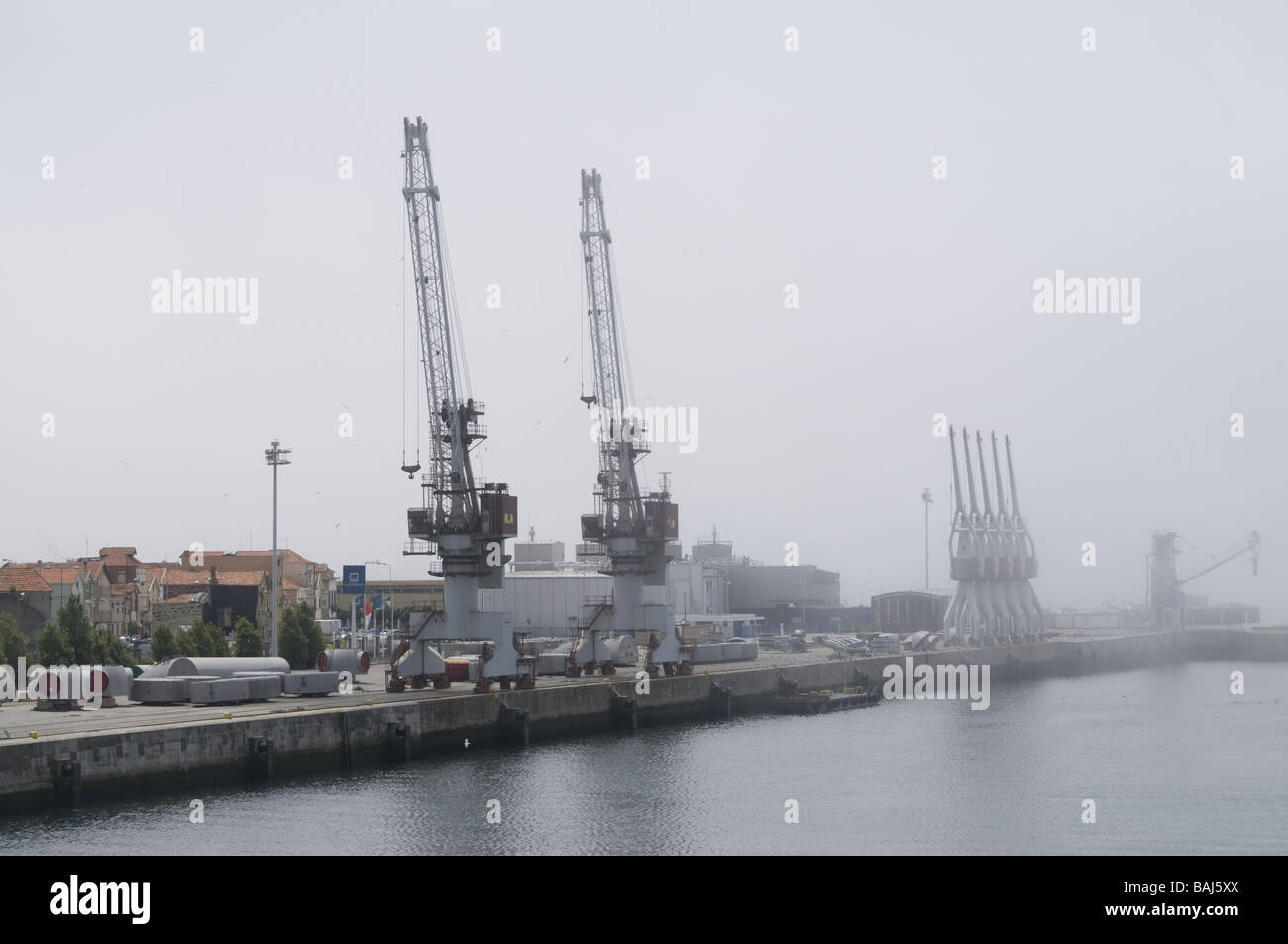 Sea Port of Leixoes, near Porto, Portugal Stock Photo - Alamy