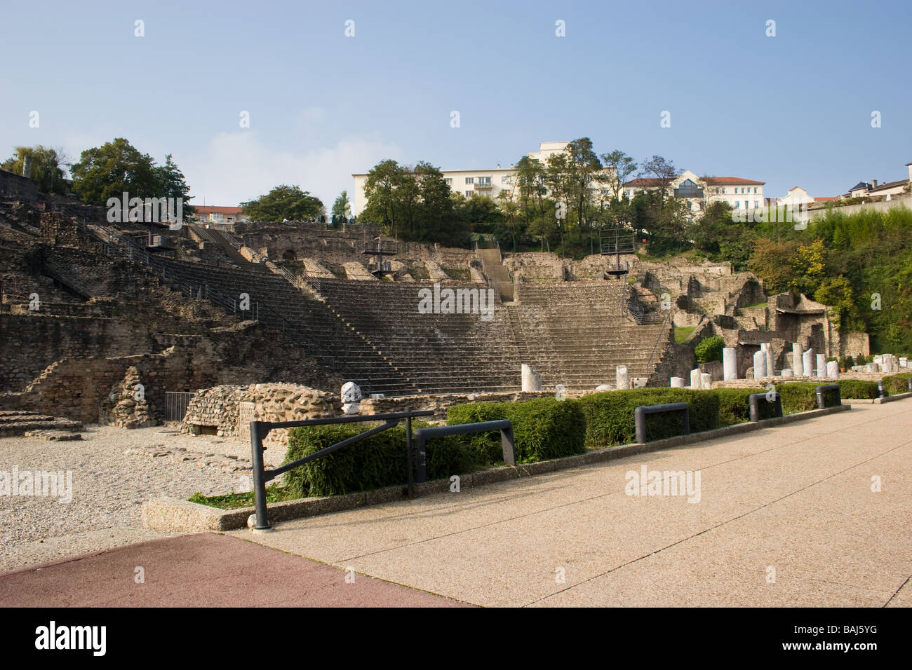 Roman amphitheatre lyon france hi-res stock photography and images - Alamy