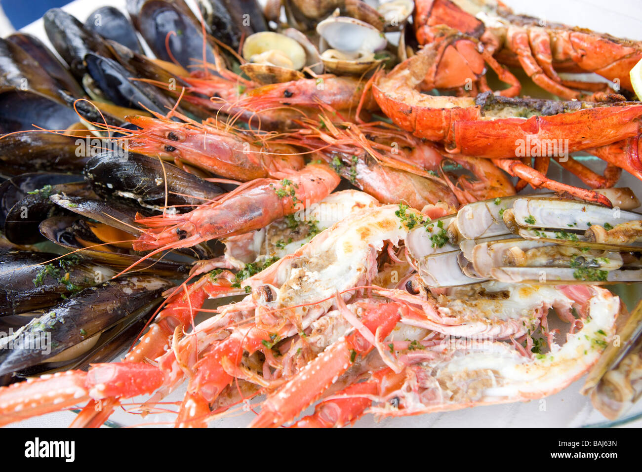 Shellfish plates hi-res stock photography and images - Alamy