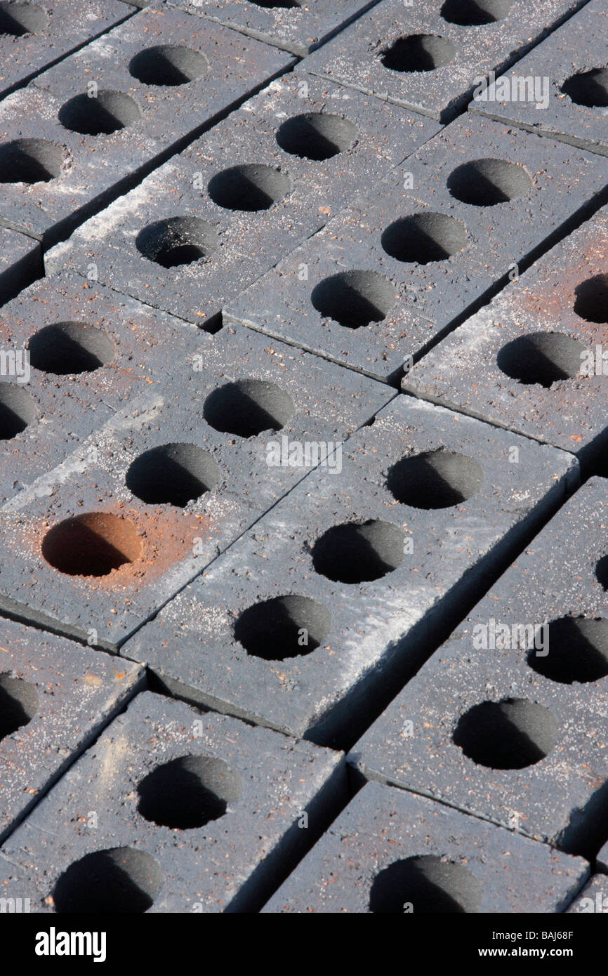 A pile of building bricks on a construction site Stock Photo - Alamy