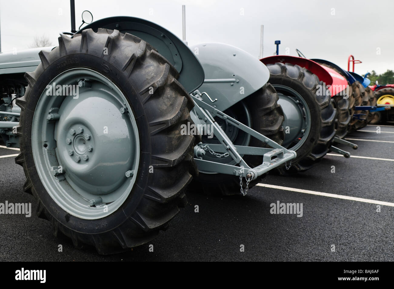 Restored vintage tractors hi-res stock photography and images - Alamy