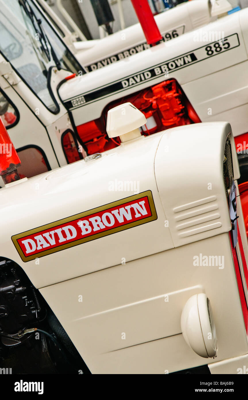 Old vintage david brown tractor hi-res stock photography and images - Alamy