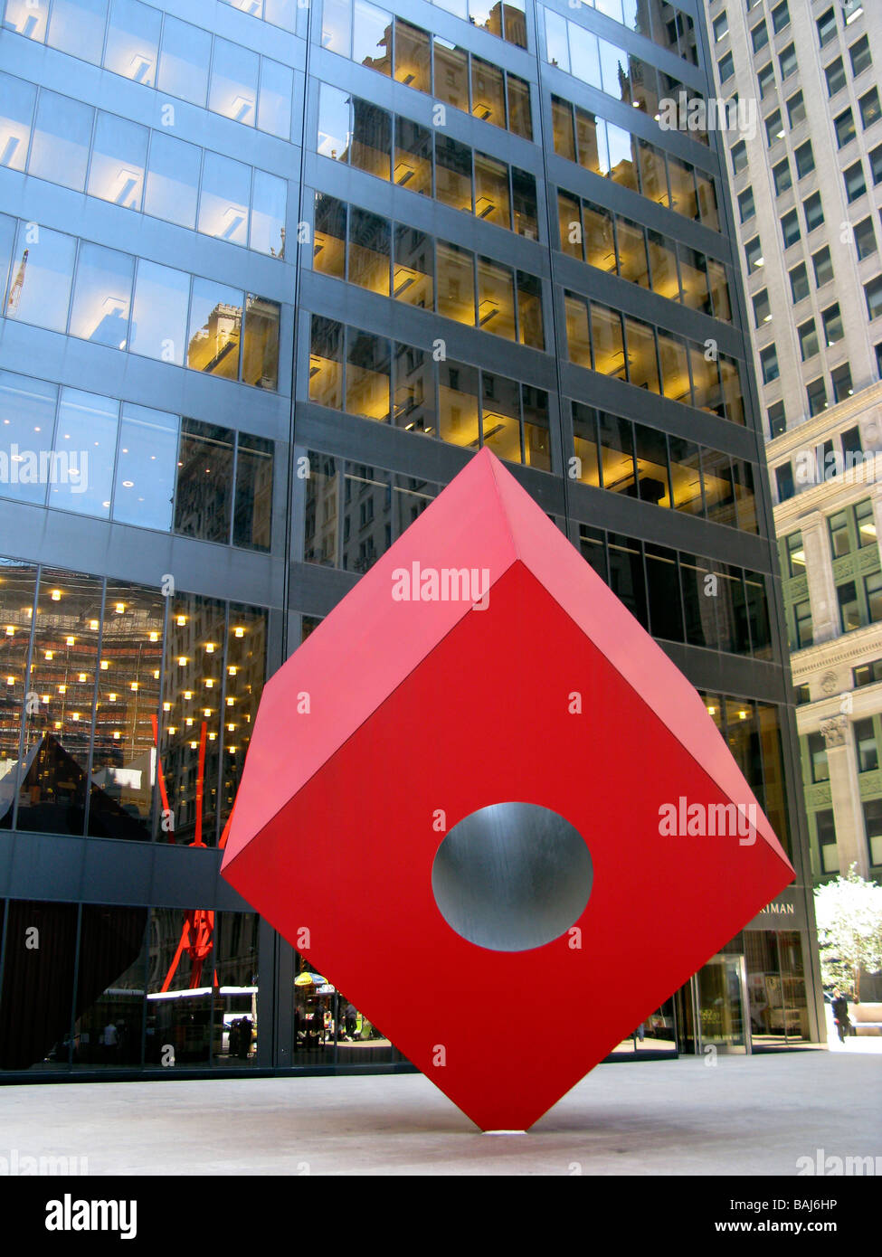 Isamu Noguchi Red Cube