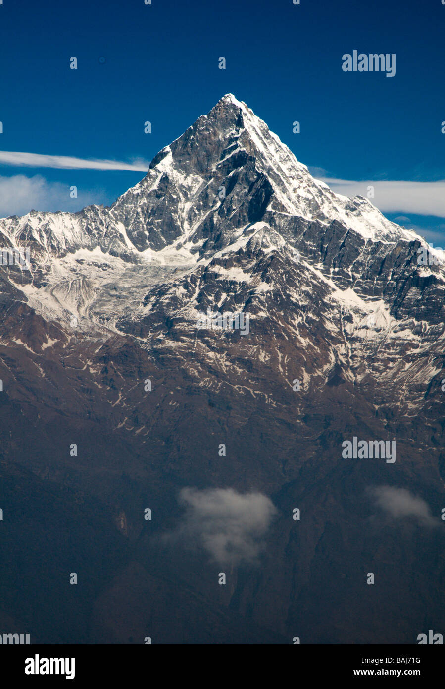 microlight flight over the Himalayas Stock Photo - Alamy