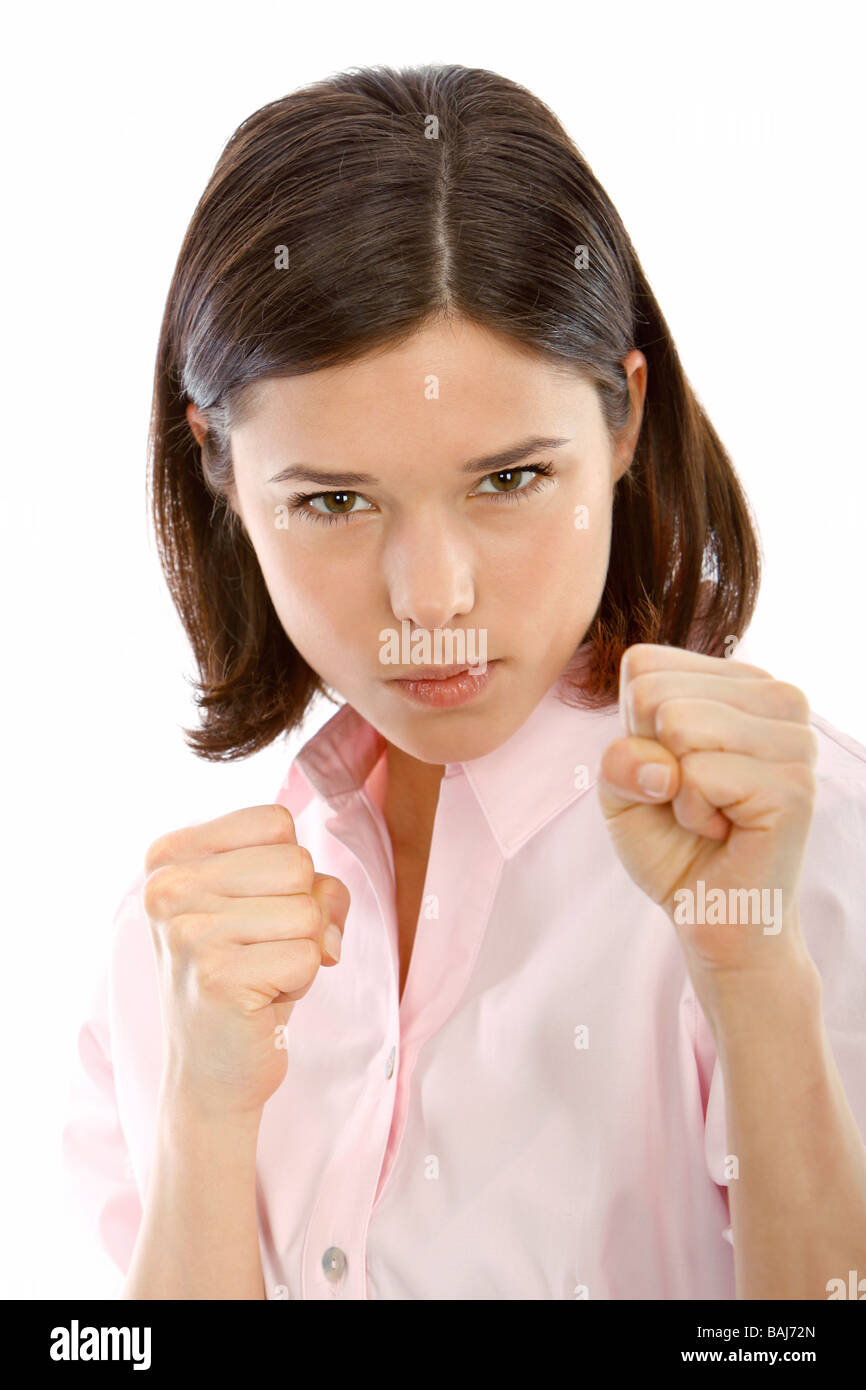 Fighting pose hi-res stock photography and images - Alamy