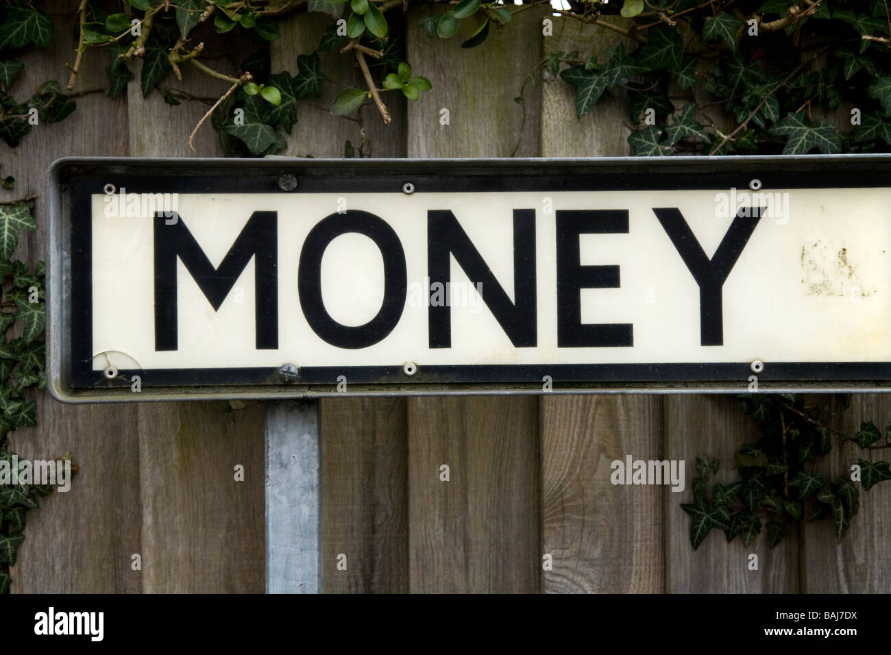 Road sign for Money Road Stock Photo - Alamy