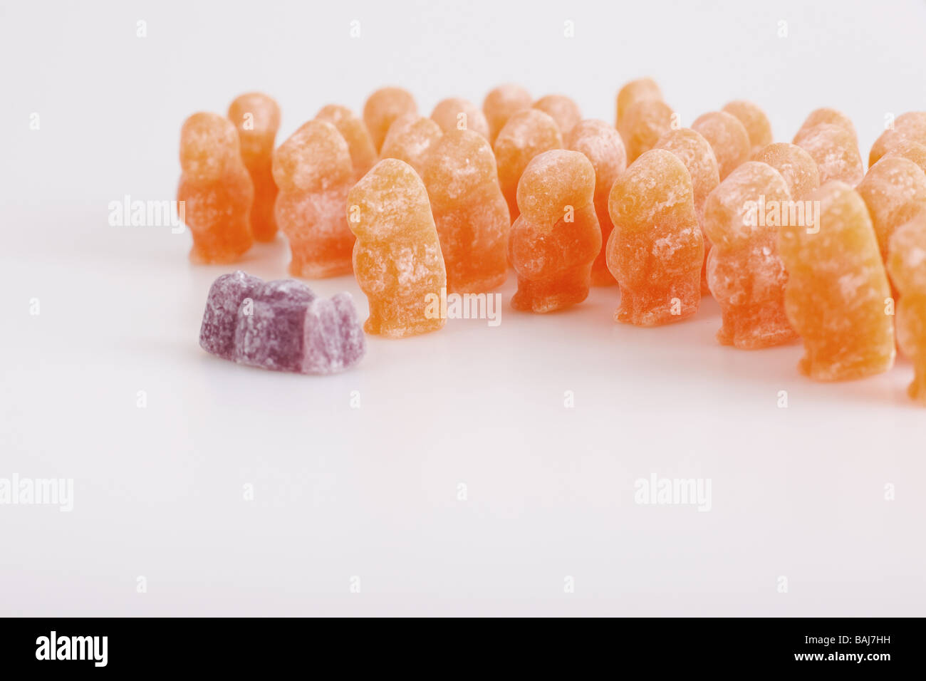 Standing Jelly Babies Stock Photo - Alamy