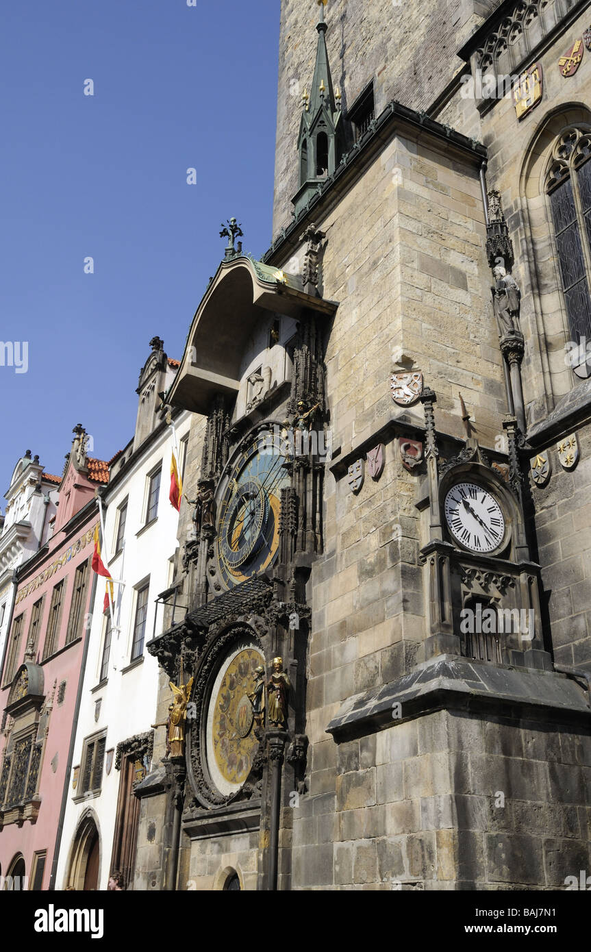 The Prague Astronomical Clock is a medieval astronomical clock located ...