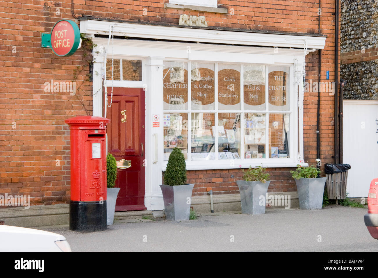 Lavenham Post Office Suffolk England Stock Photo - Alamy