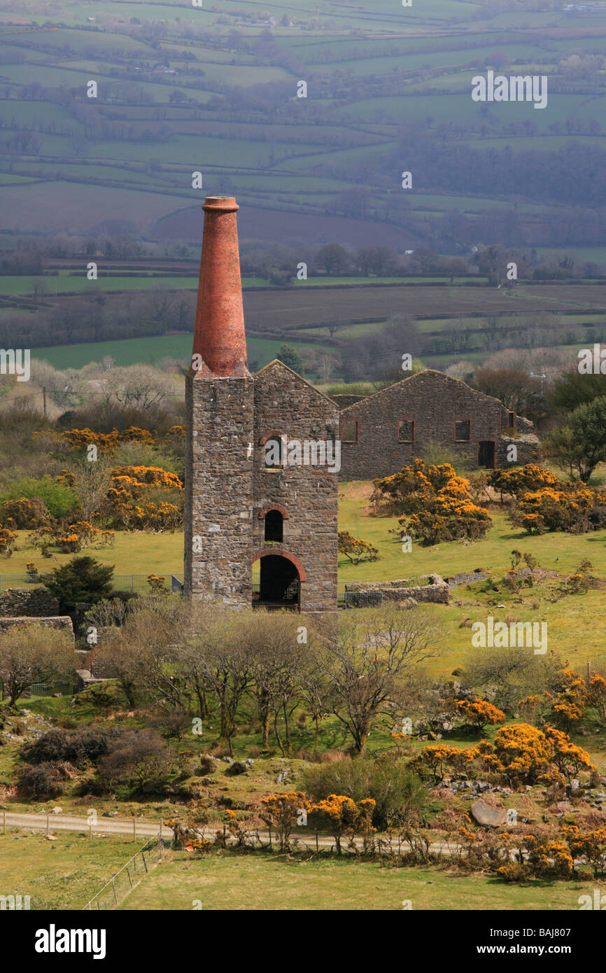 Prince of Wales Mine Minions Cornwall Stock Photo - Alamy