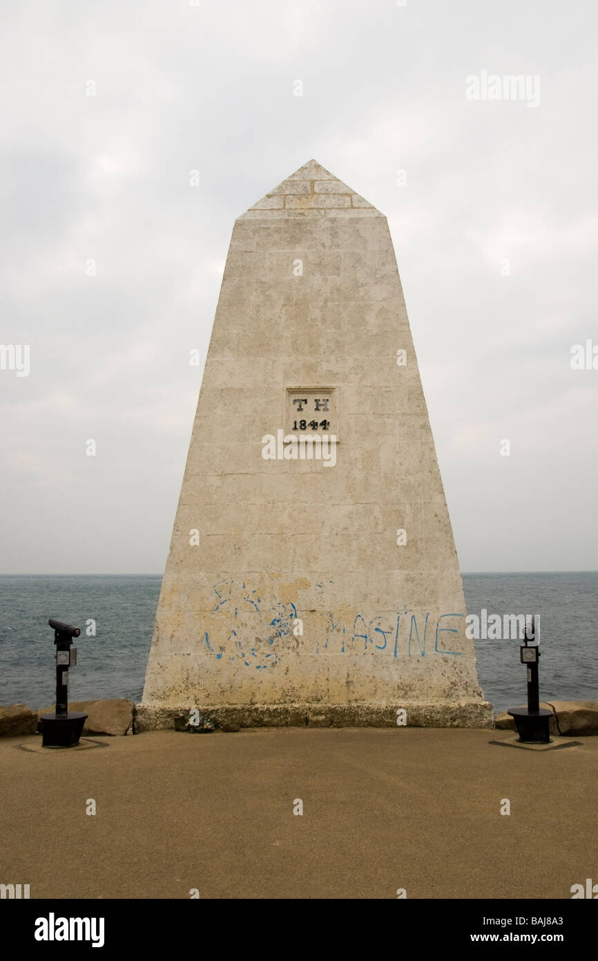 Trinity House Obelisk (1844), was built to warn of a dangerous shelf of ...