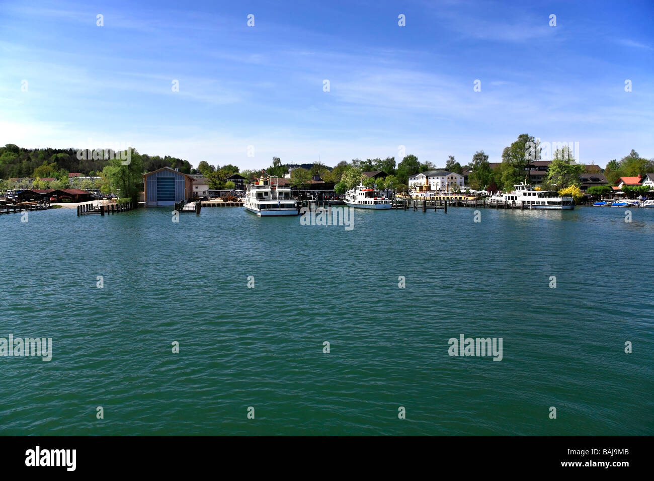 Prien Stock Chiemsee Chiemgau Bavaria Germany Stock Photo - Alamy