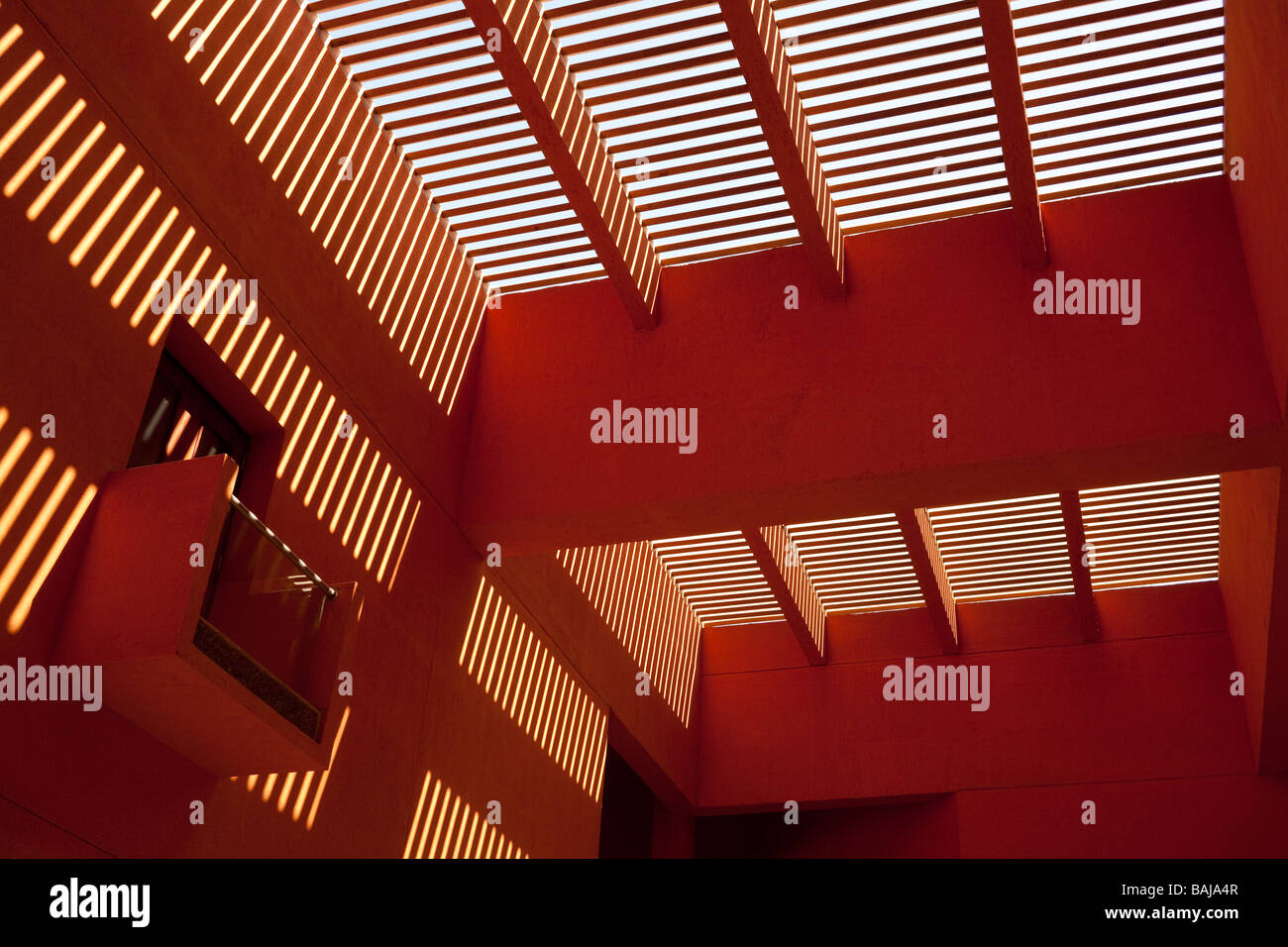 detail, Bassily auditorium, American University in Cairo new campus ...