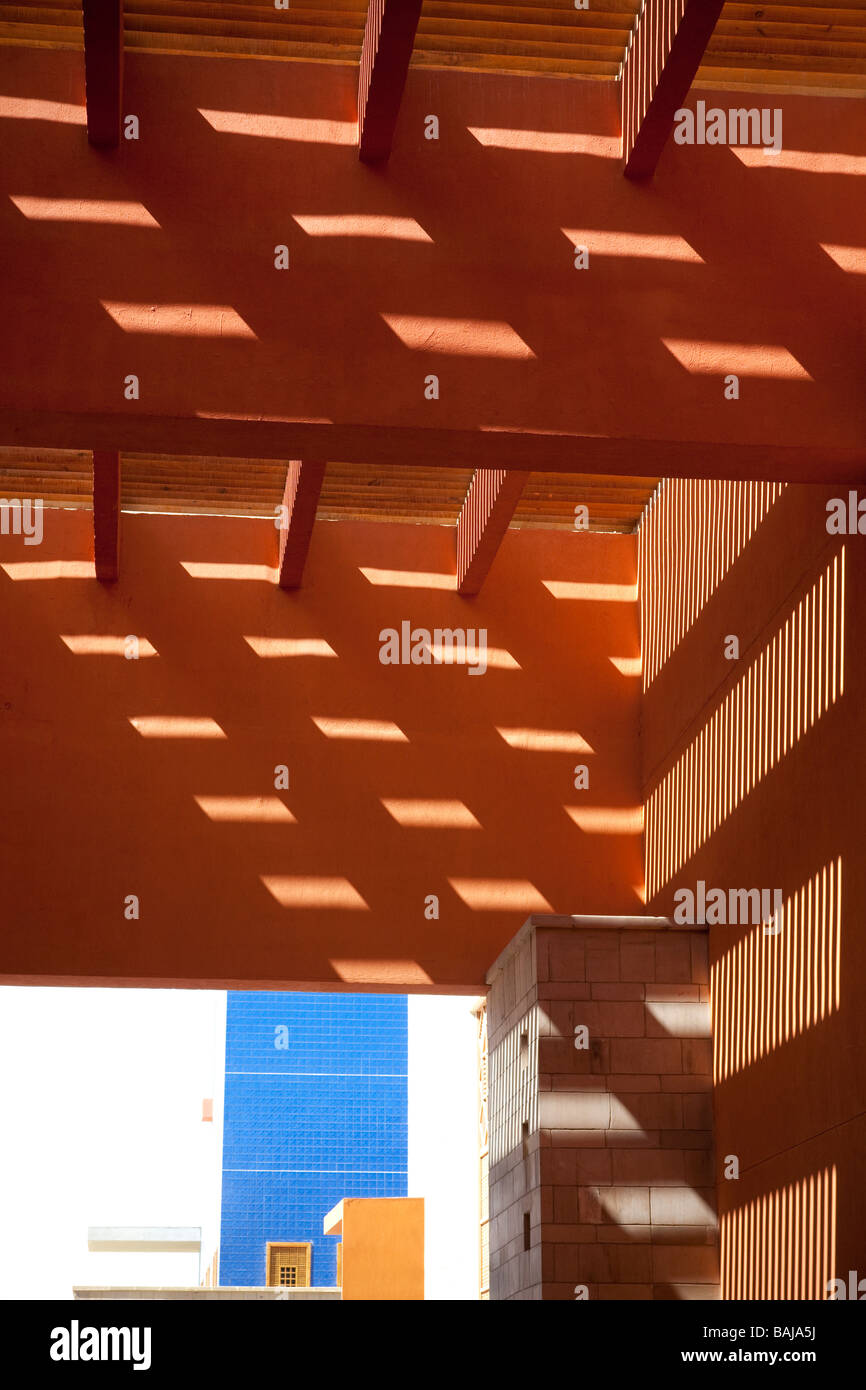 detail, Bassily auditorium, American University in Cairo new campus ...