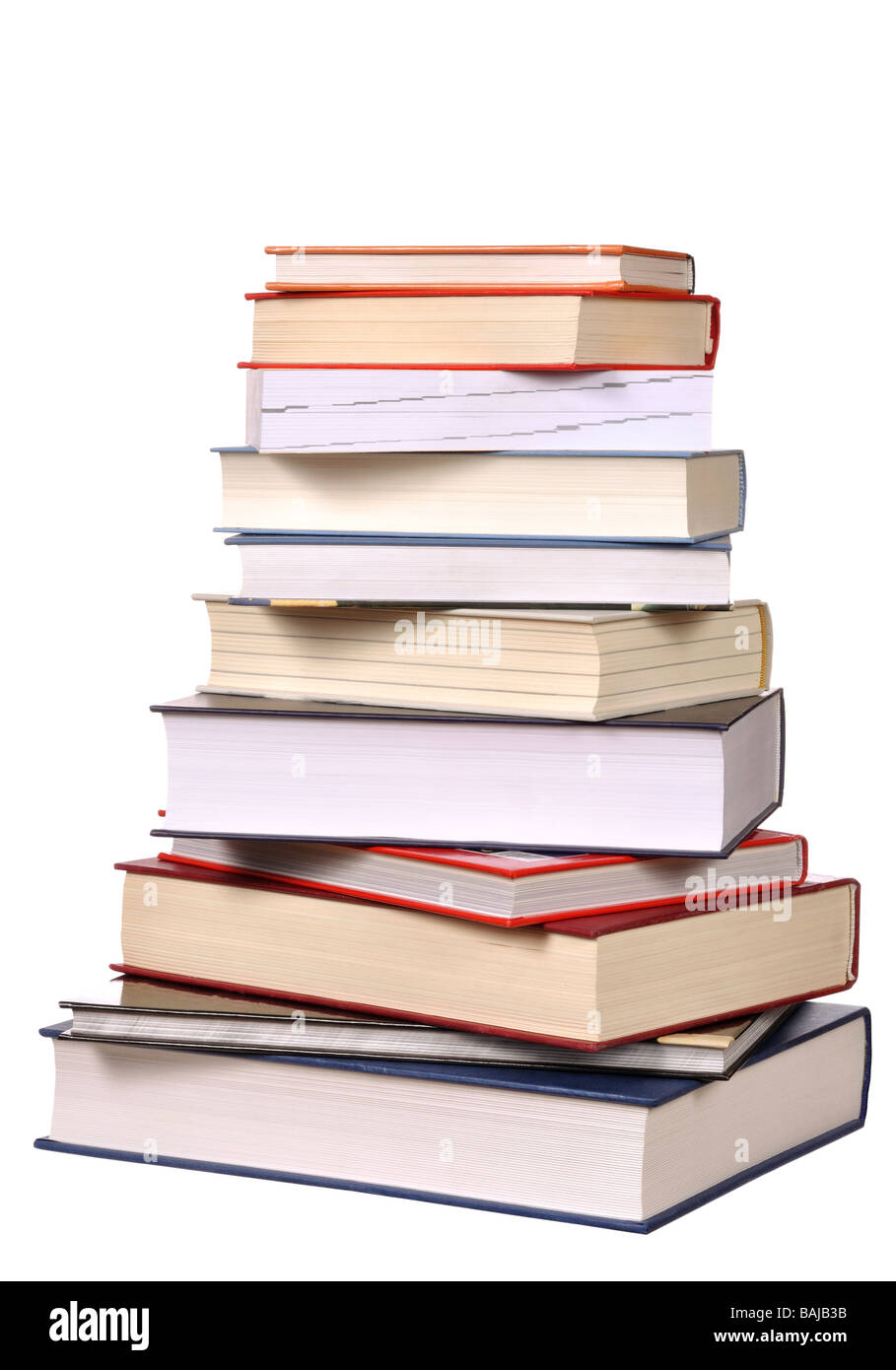Novels pile books hi-res stock photography and images - Alamy