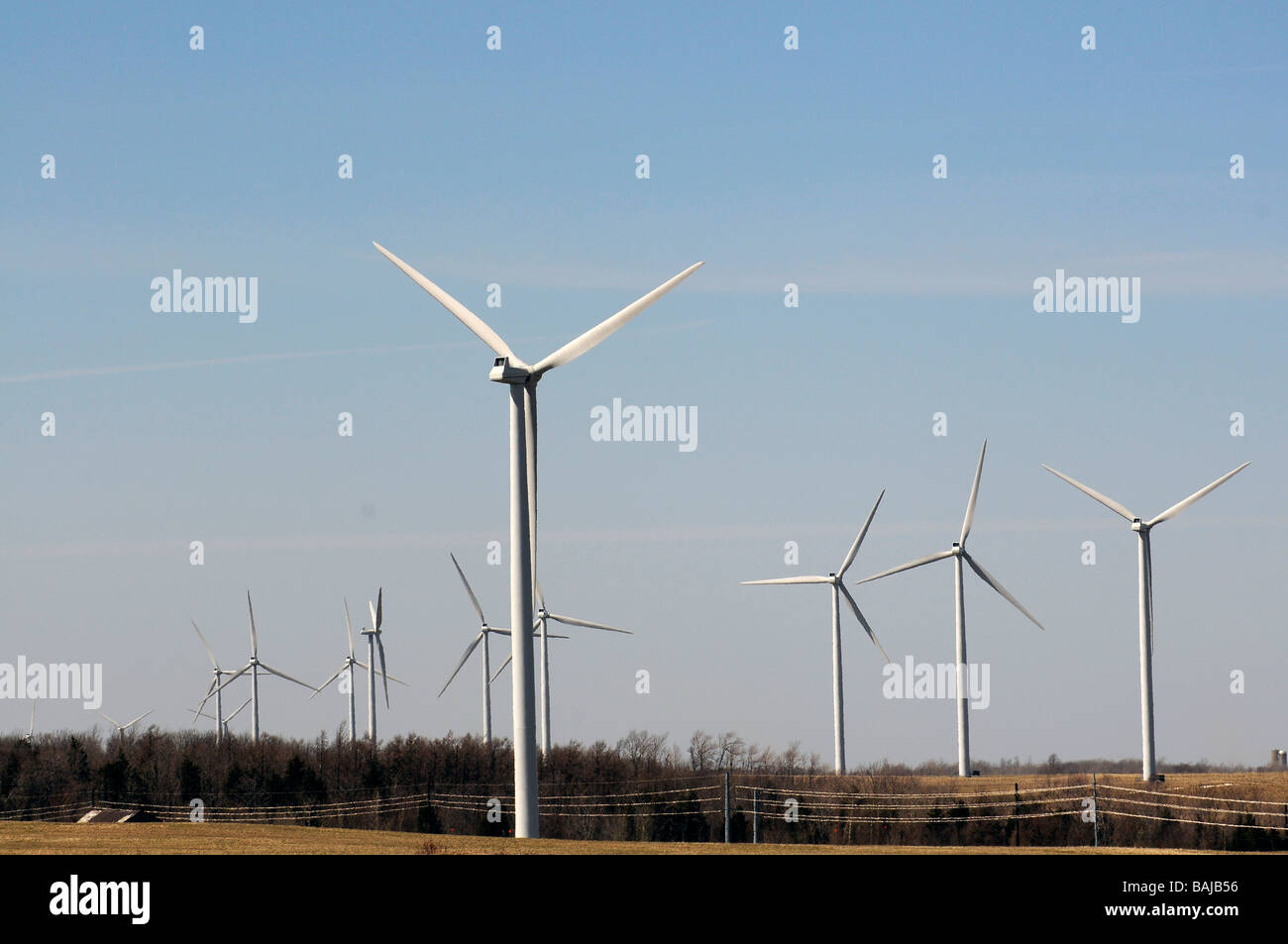 Wind Farm Turbine Lowville High Resolution Stock Photography and Images ...