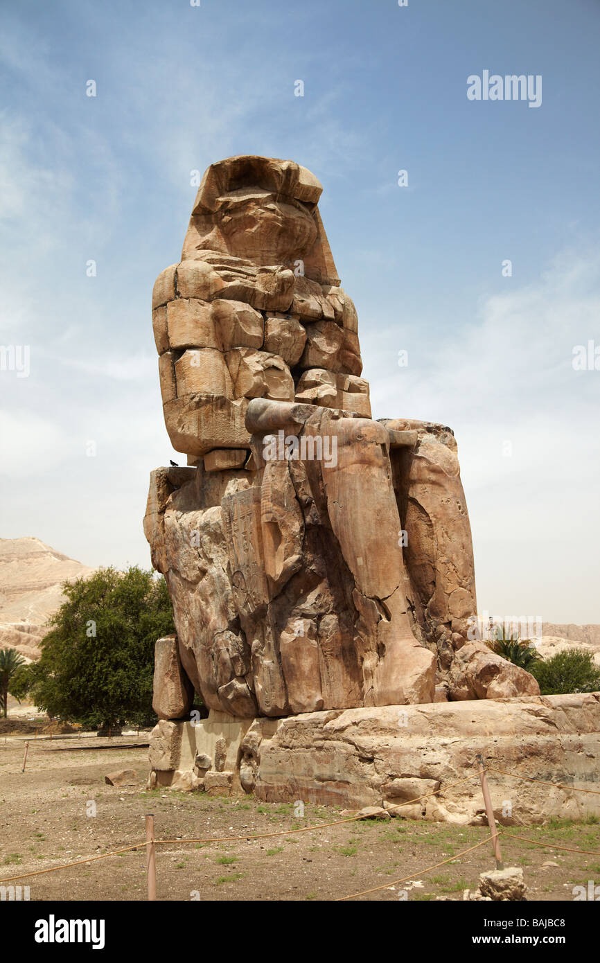 Colossus of Memnon, Thebes, Luxor, Egypt Stock Photo - Alamy