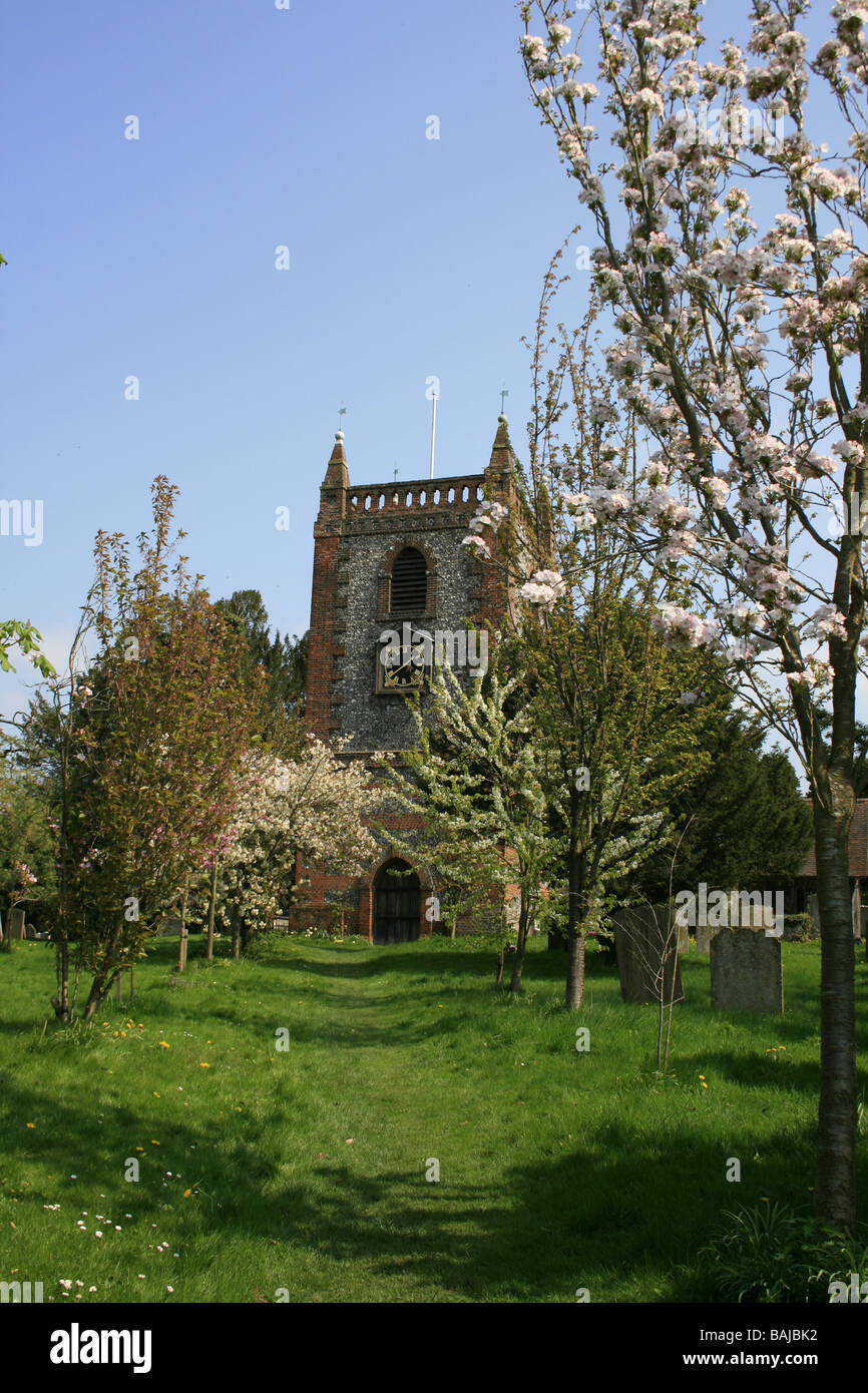 St Peter and St Paul parish church of Shoreham in Kent Stock Photo - Alamy